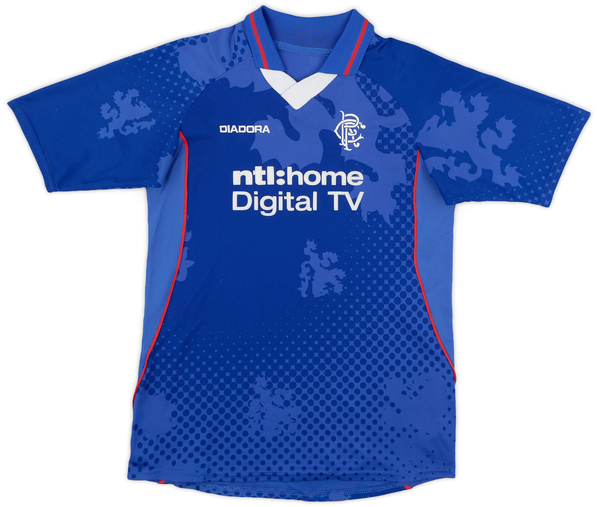 2002-03 Rangers Home Shirt - 9/10 - (L.Boys)