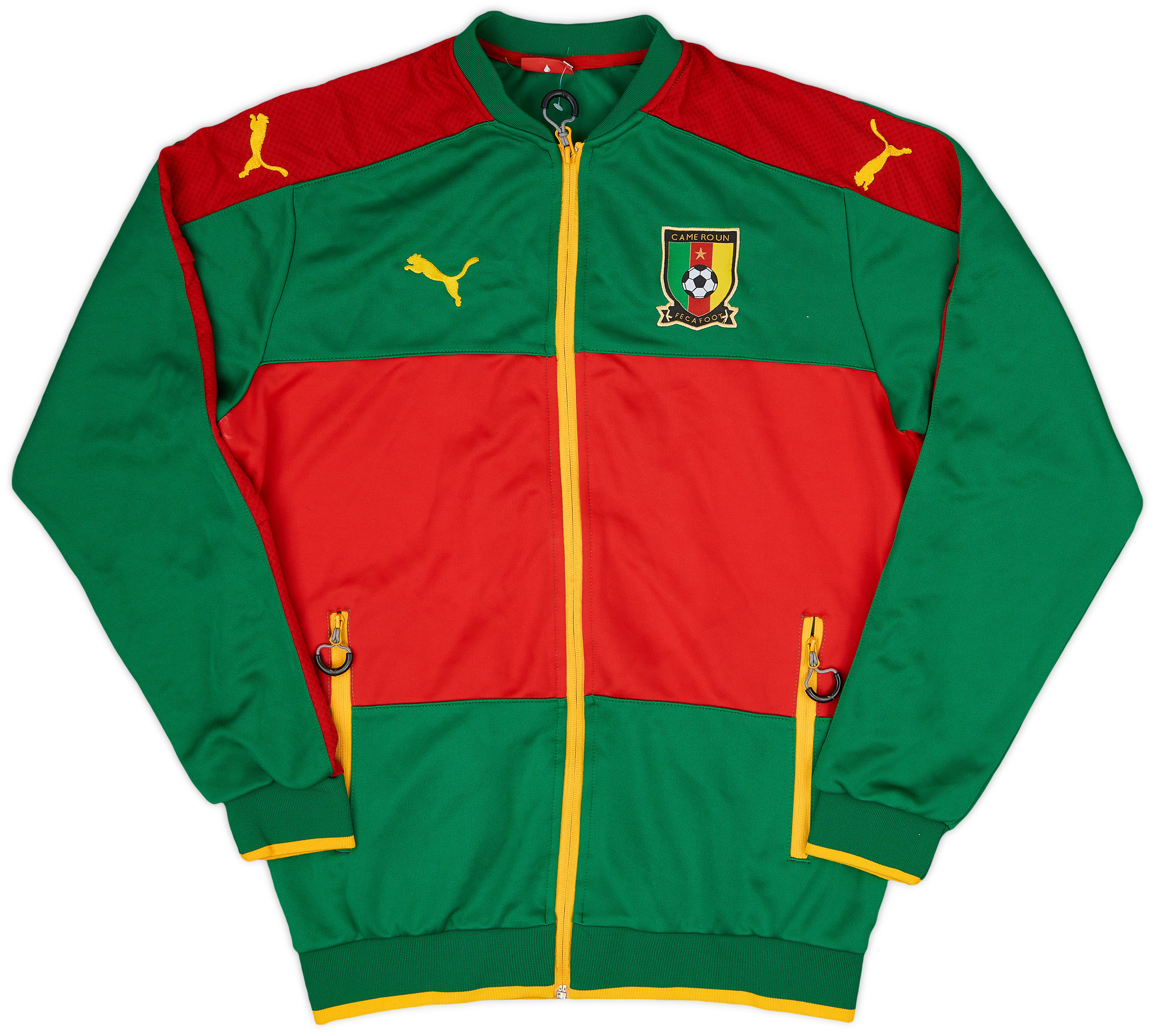 2017-18 Cameroon Puma Track Jacket - 8/10 - (XXL)