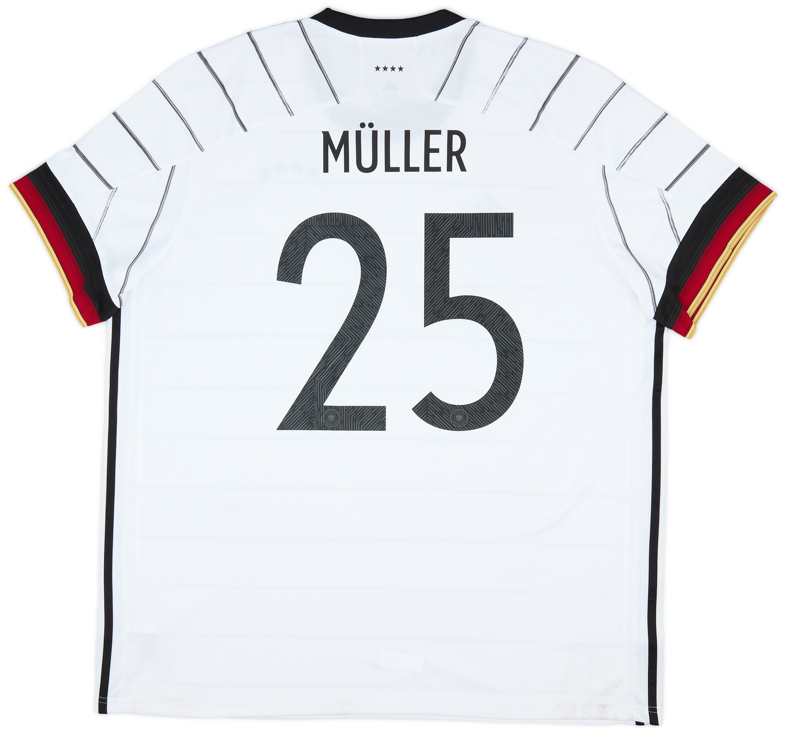 2020-21 Germany Home Shirt Muller #25 - 5/10 - (XXL)