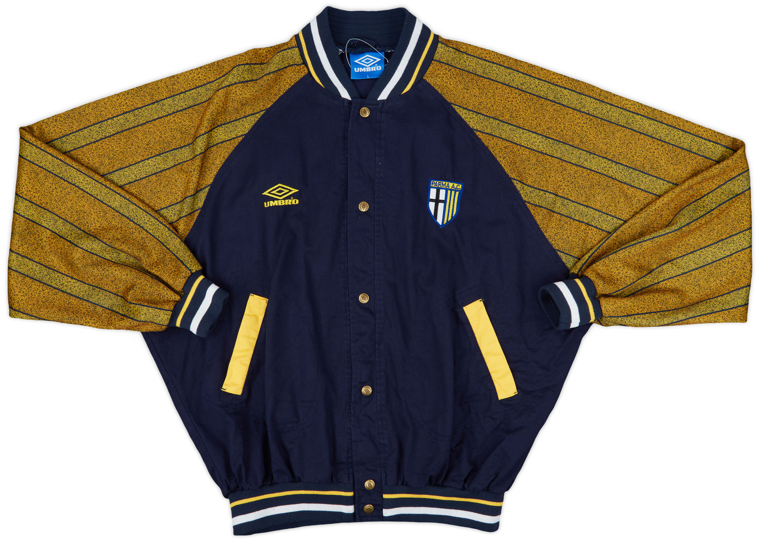 1990-91 Parma Umbro Bomber Jacket - 9/10 - (L)