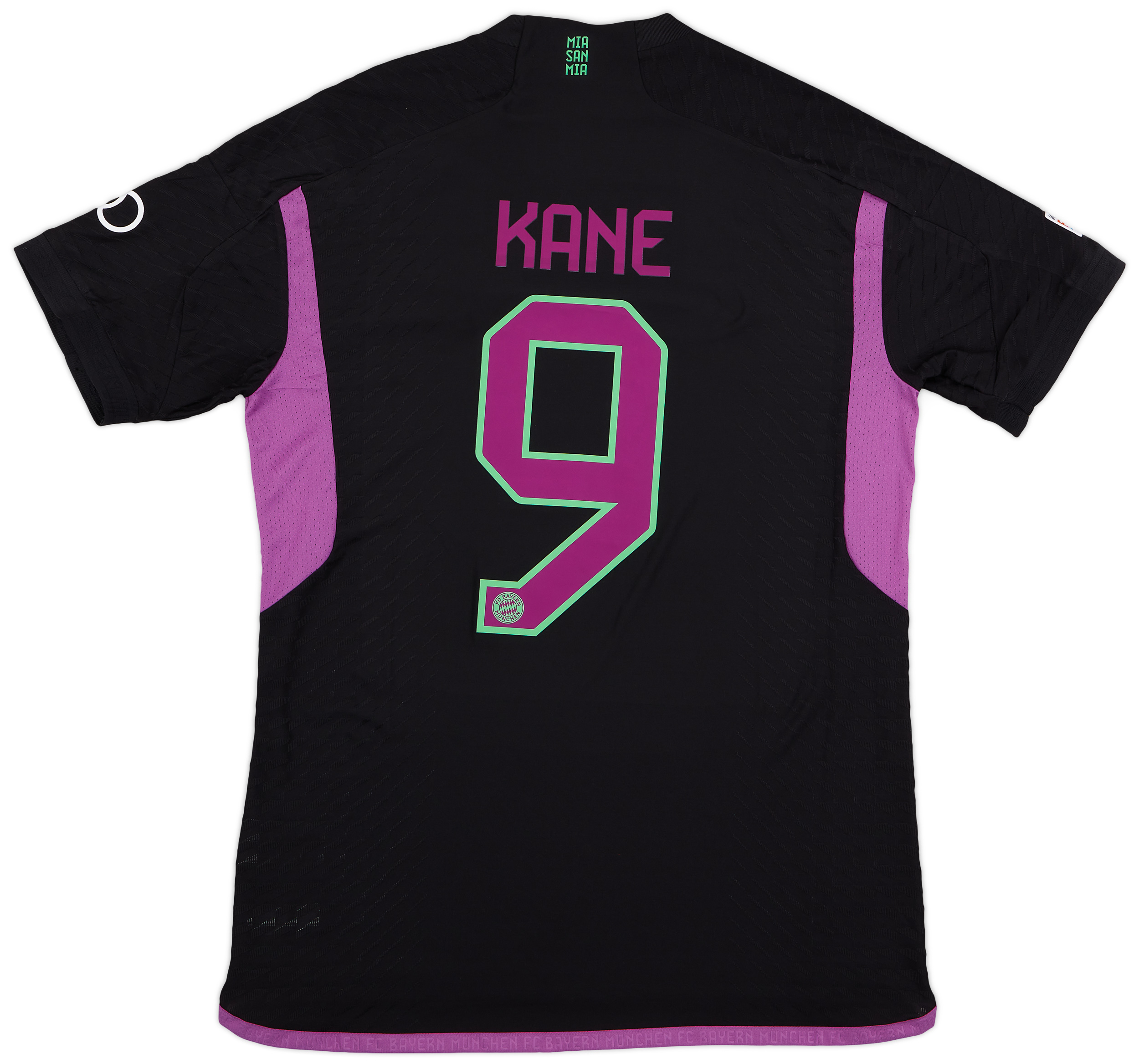 2023-24 Bayern Munich Champions League Match Issue Away Shirt Kane #9