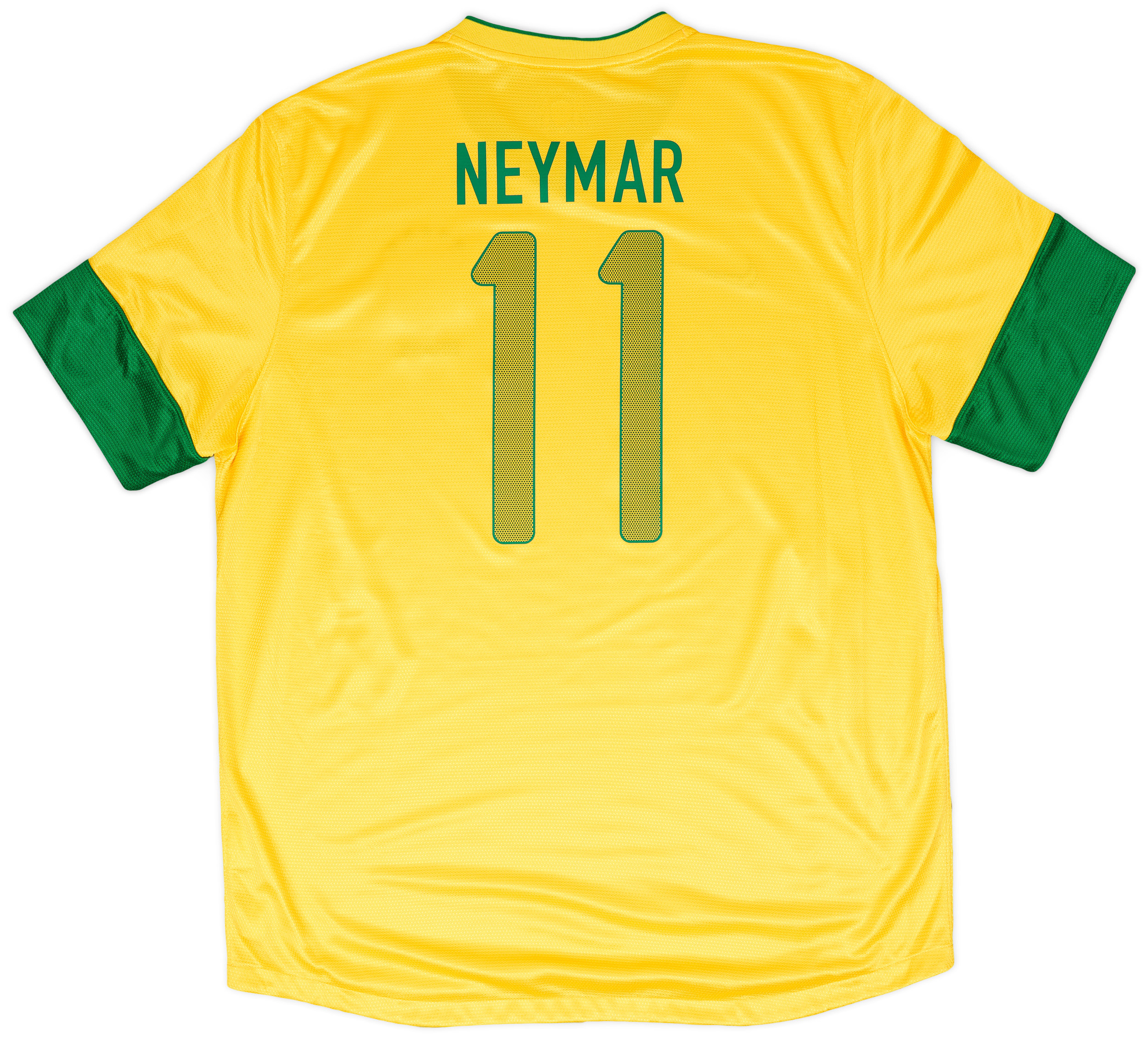 2012-13 Brazil Home Shirt - 9/10 - (XL)
