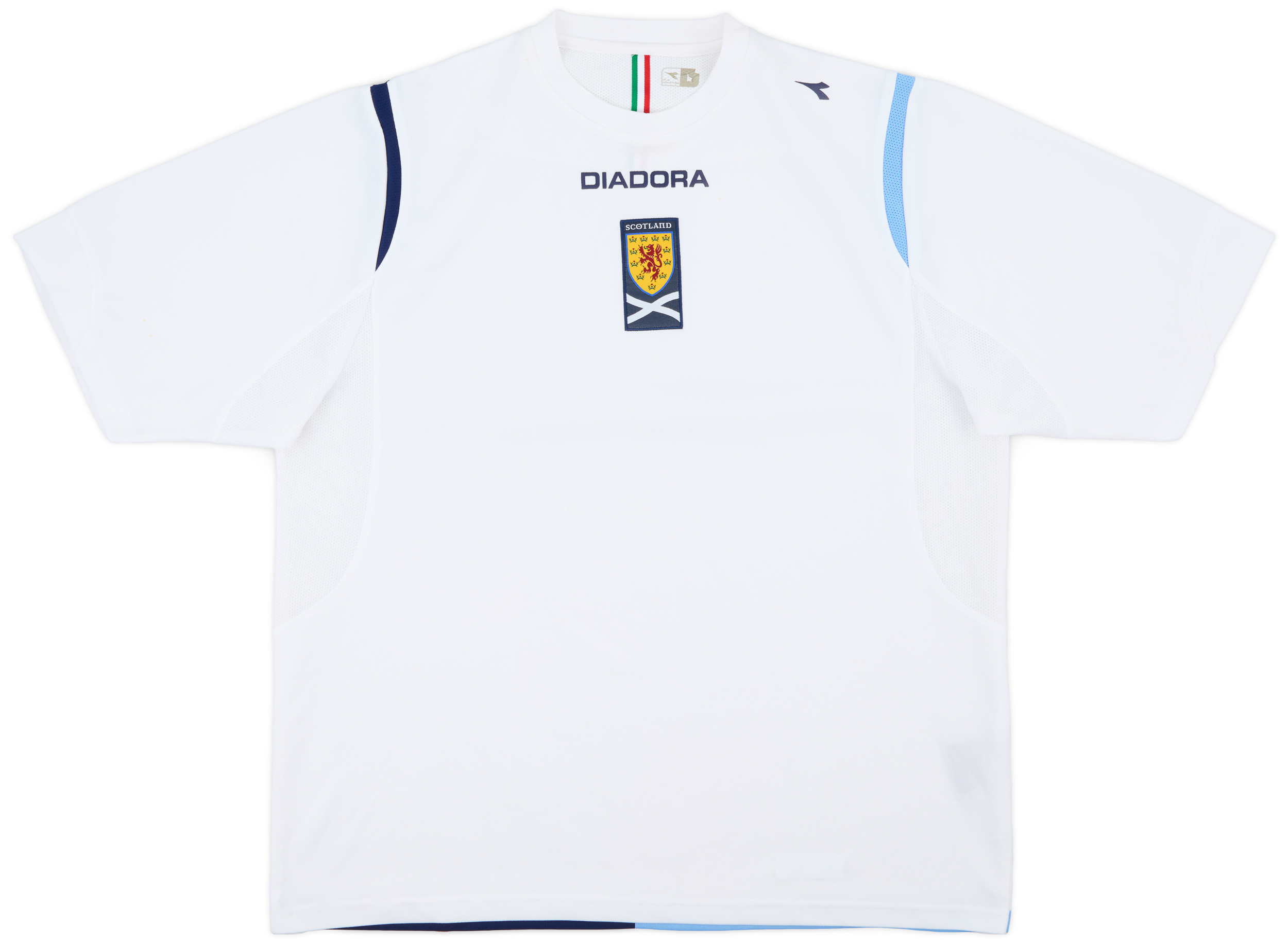 2007-08 Scotland Diadora Training Shirt - 8/10 - (L)