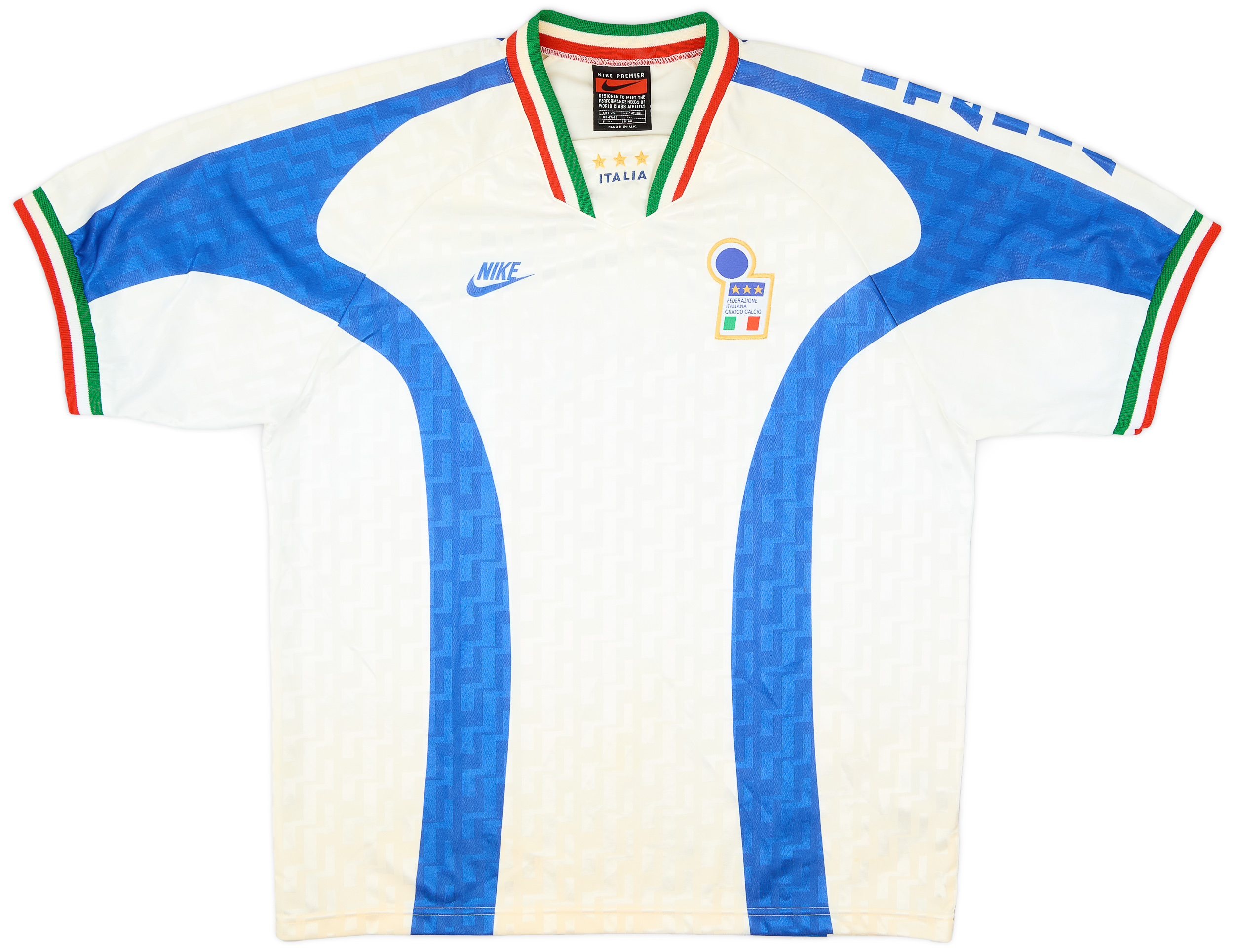 1995-96 Italy Nike Training Shirt - 6/10 - (XXL)