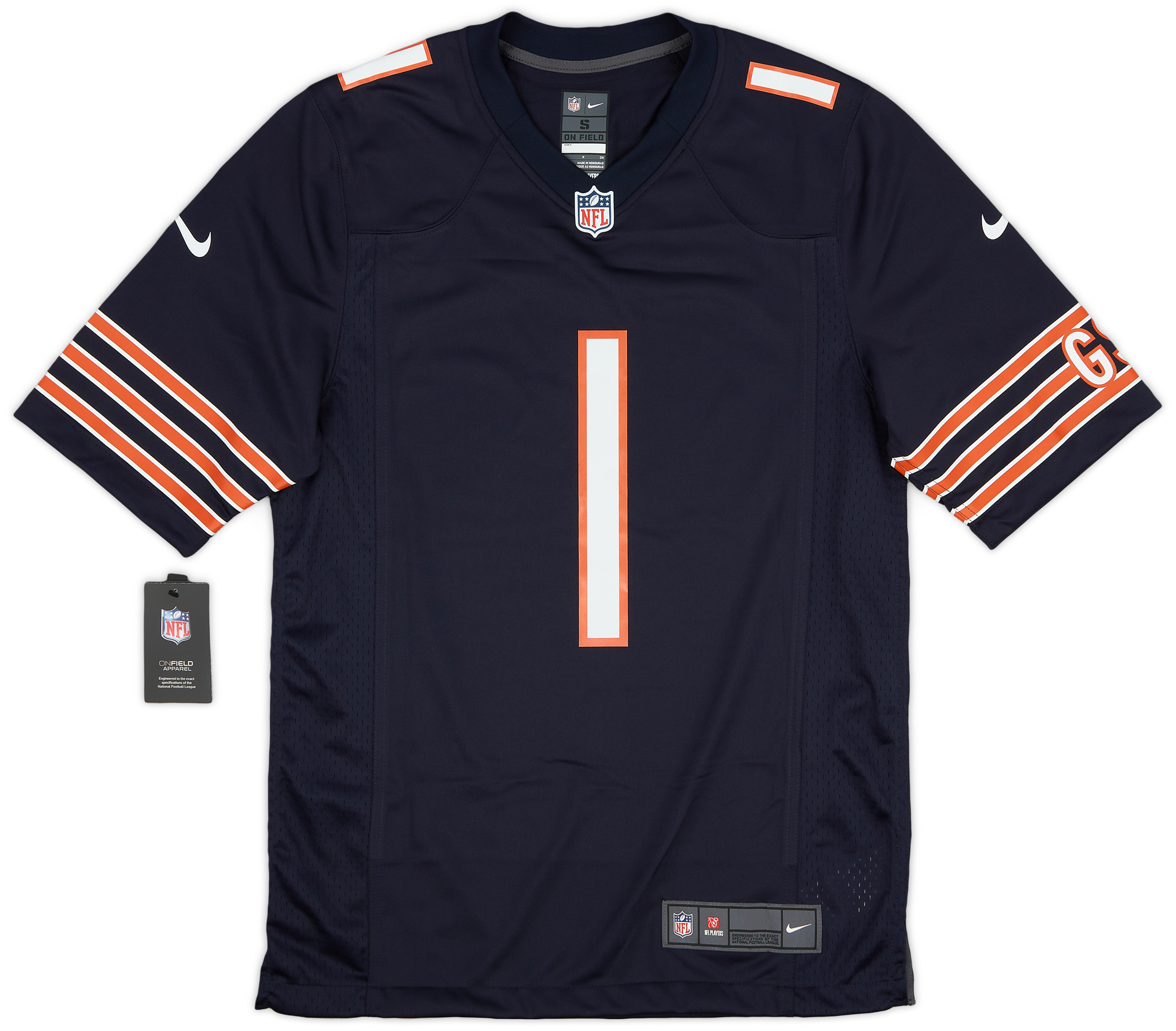 2021-23 Chicago Bears Fields #1 Nike Game Home Jersey (M)