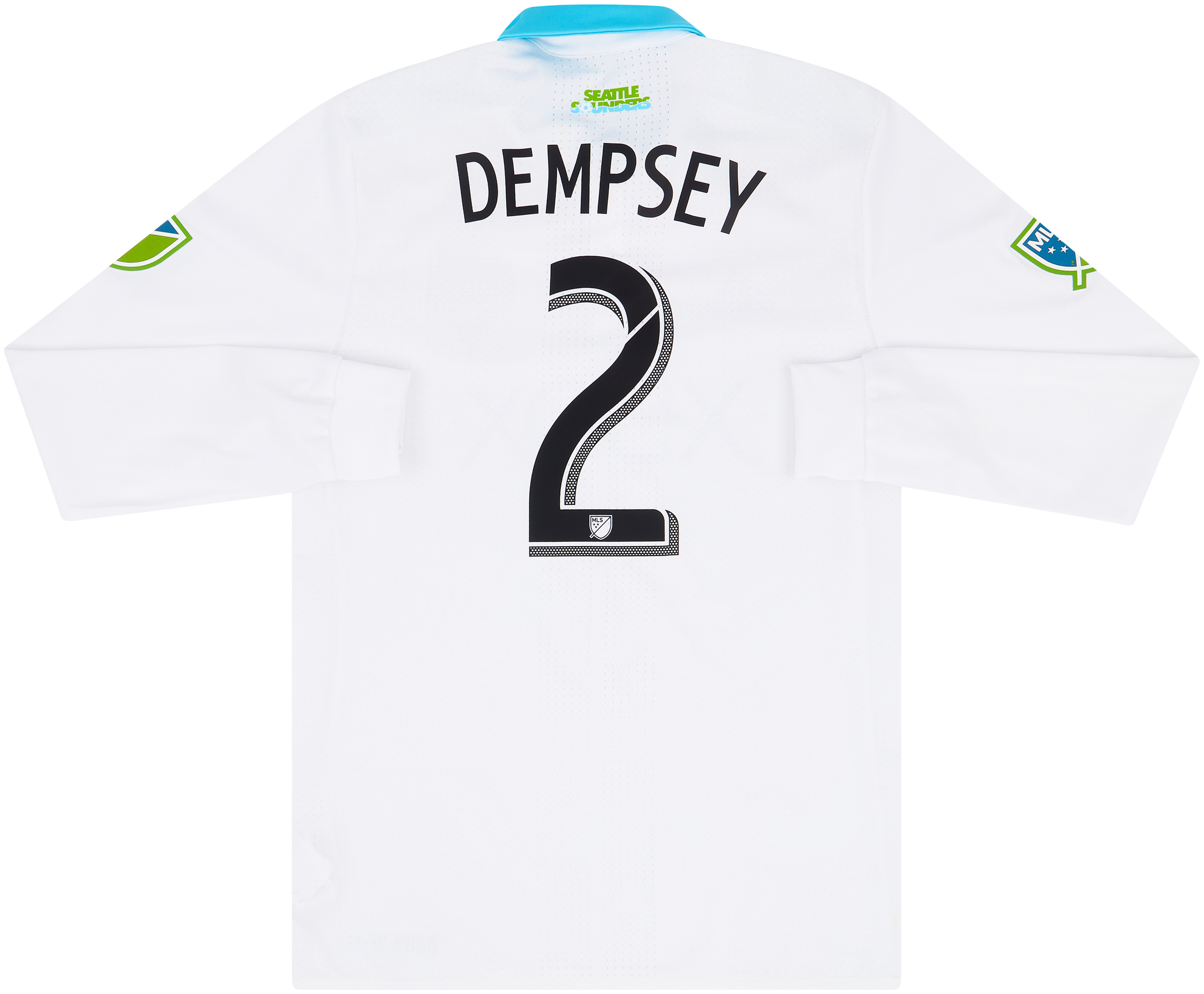 2017 Seattle Sounders Match Issue Away L/S Shirt Dempsey #2