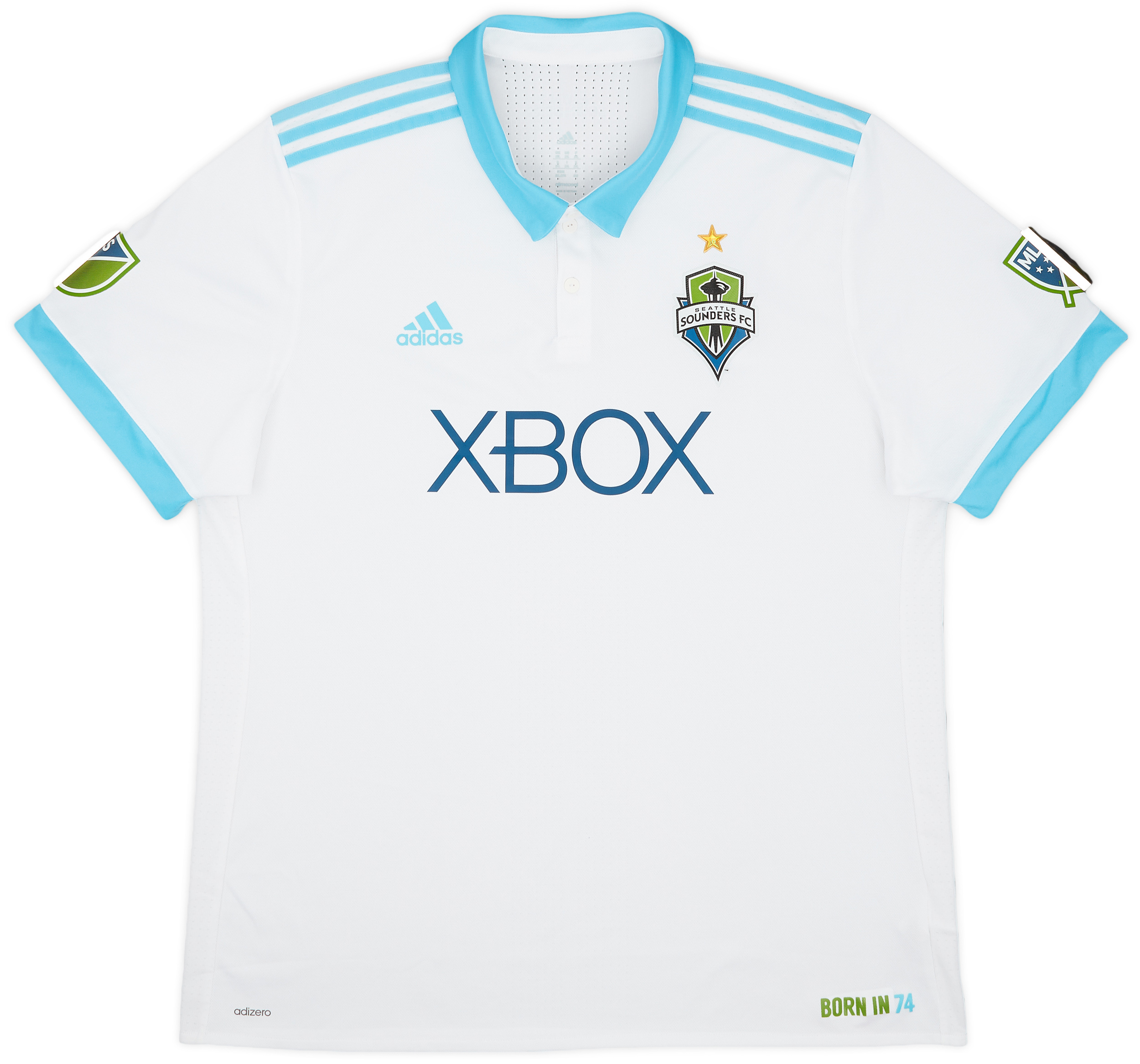 2017-18 Seattle Sounders Authentic Away Shirt - 9/10 - (XXL)