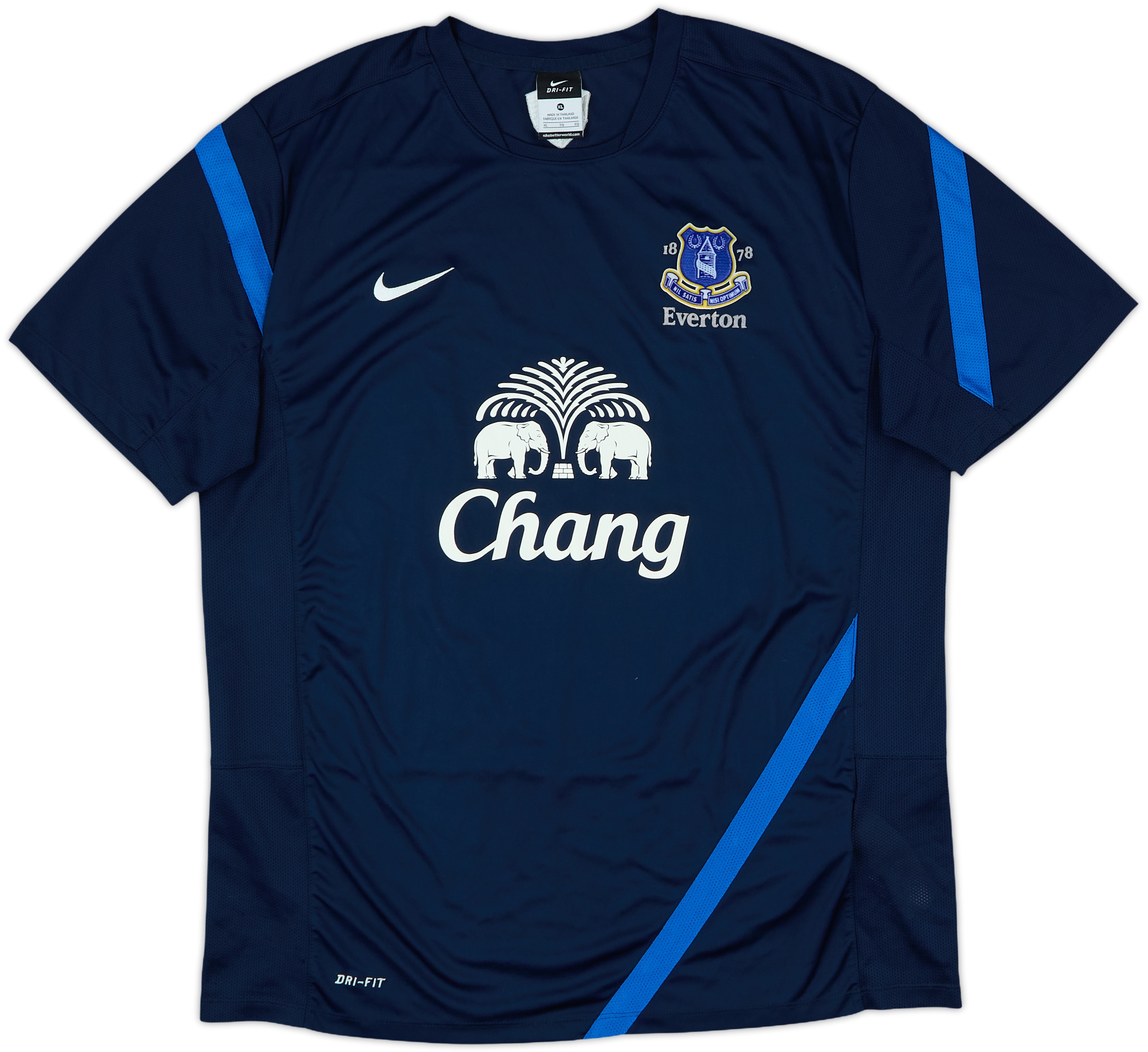 2012-13 Everton Nike Training Shirt - 9/10 - (XL)