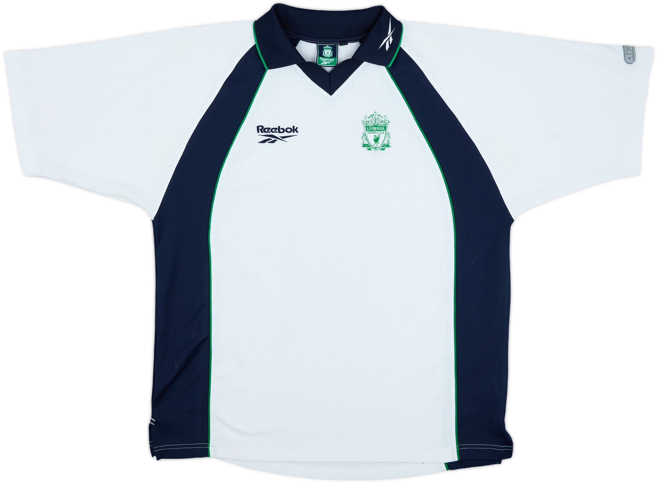 1999-00 Liverpool Reebok Training Shirt - 8/10 - (L)