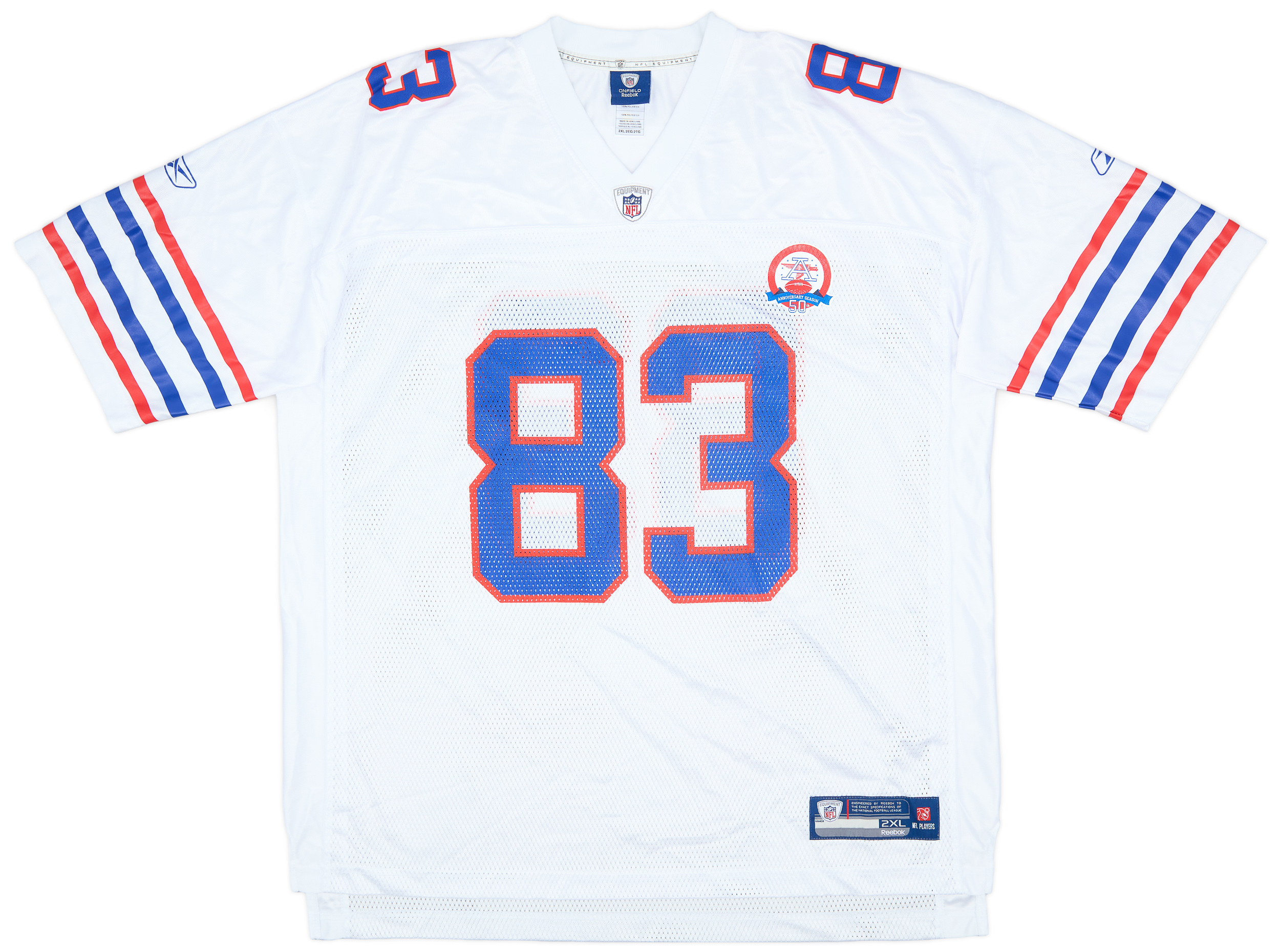 2009 Buffalo Bills Evans #83 Reebok On Field Alternate Jersey ...