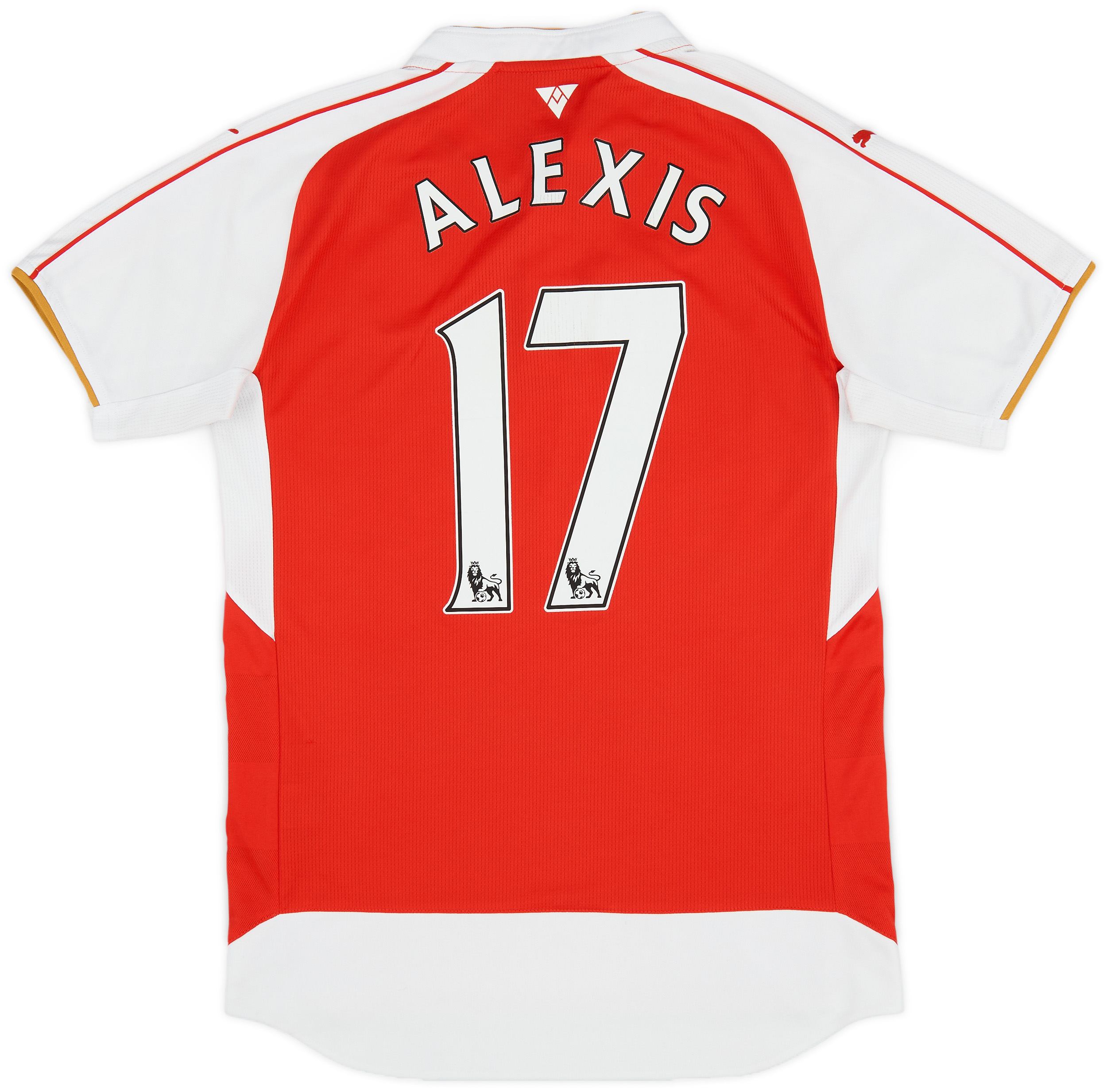 2015-16 Arsenal Home Shirt Alexis #17 - 4/10 - (S)