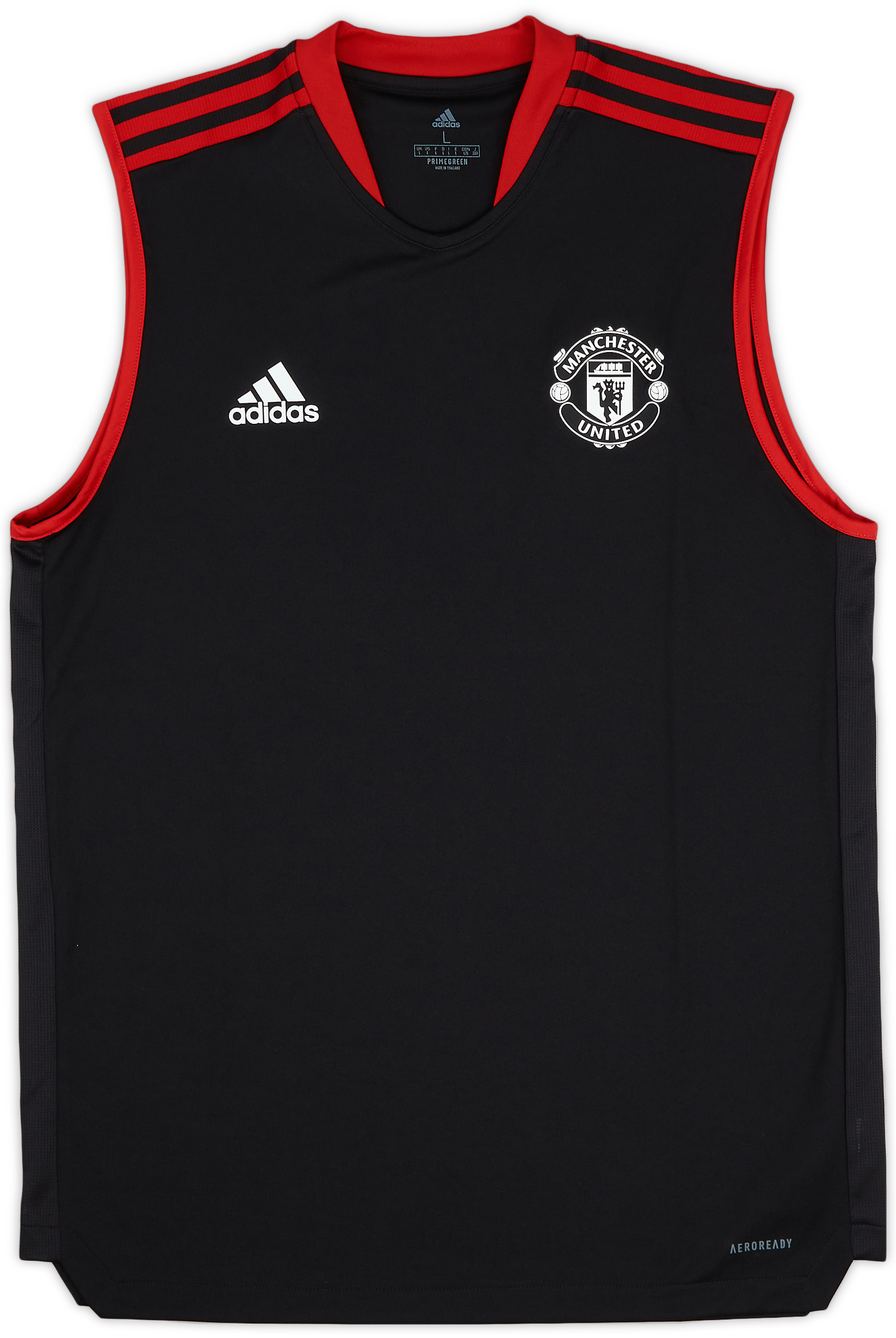 2021-22 Manchester United adidas Training Vest - 9/10 - (L)