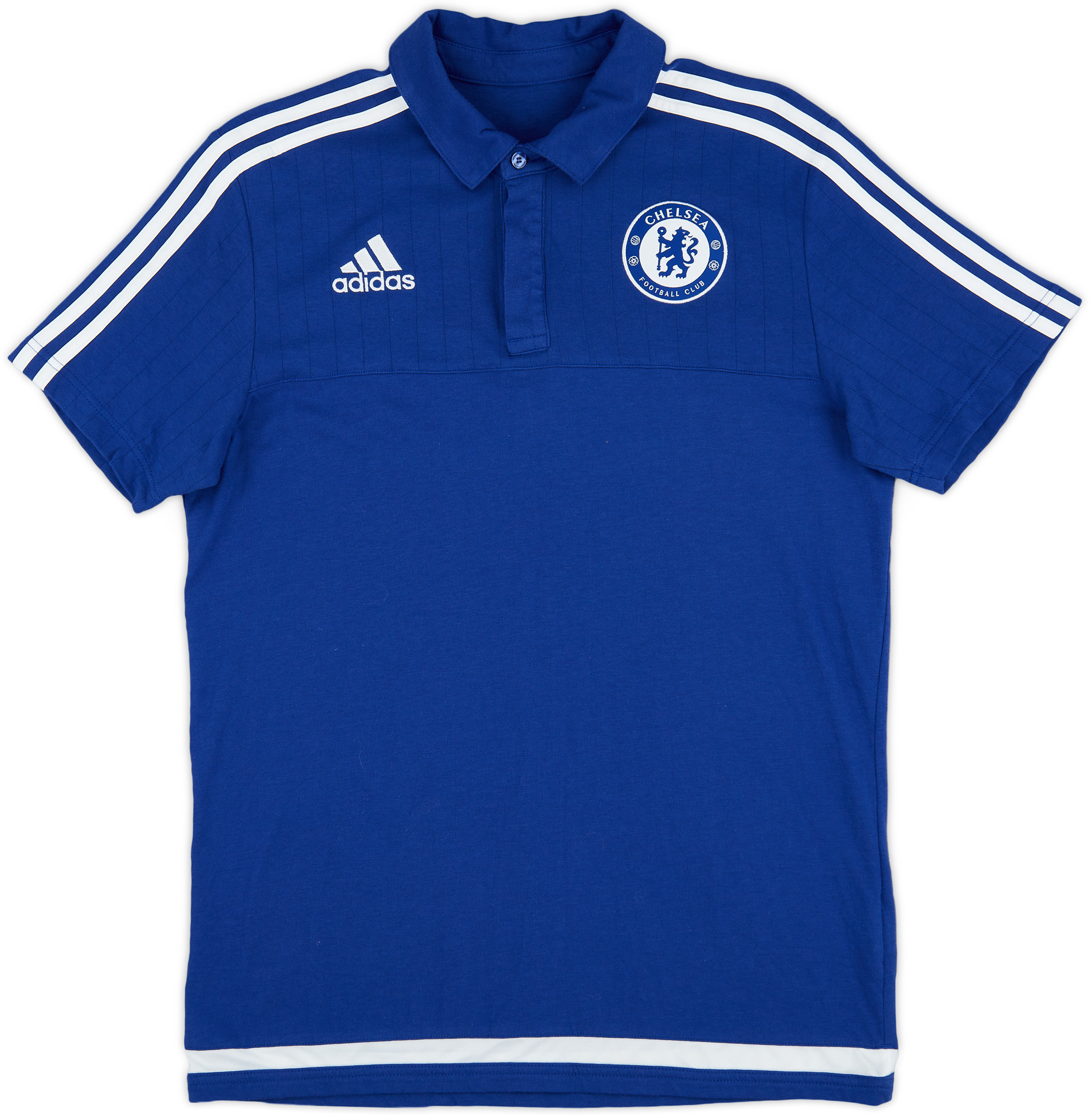 2015-16 Chelsea adidas Polo Shirt - 9/10 - (M)