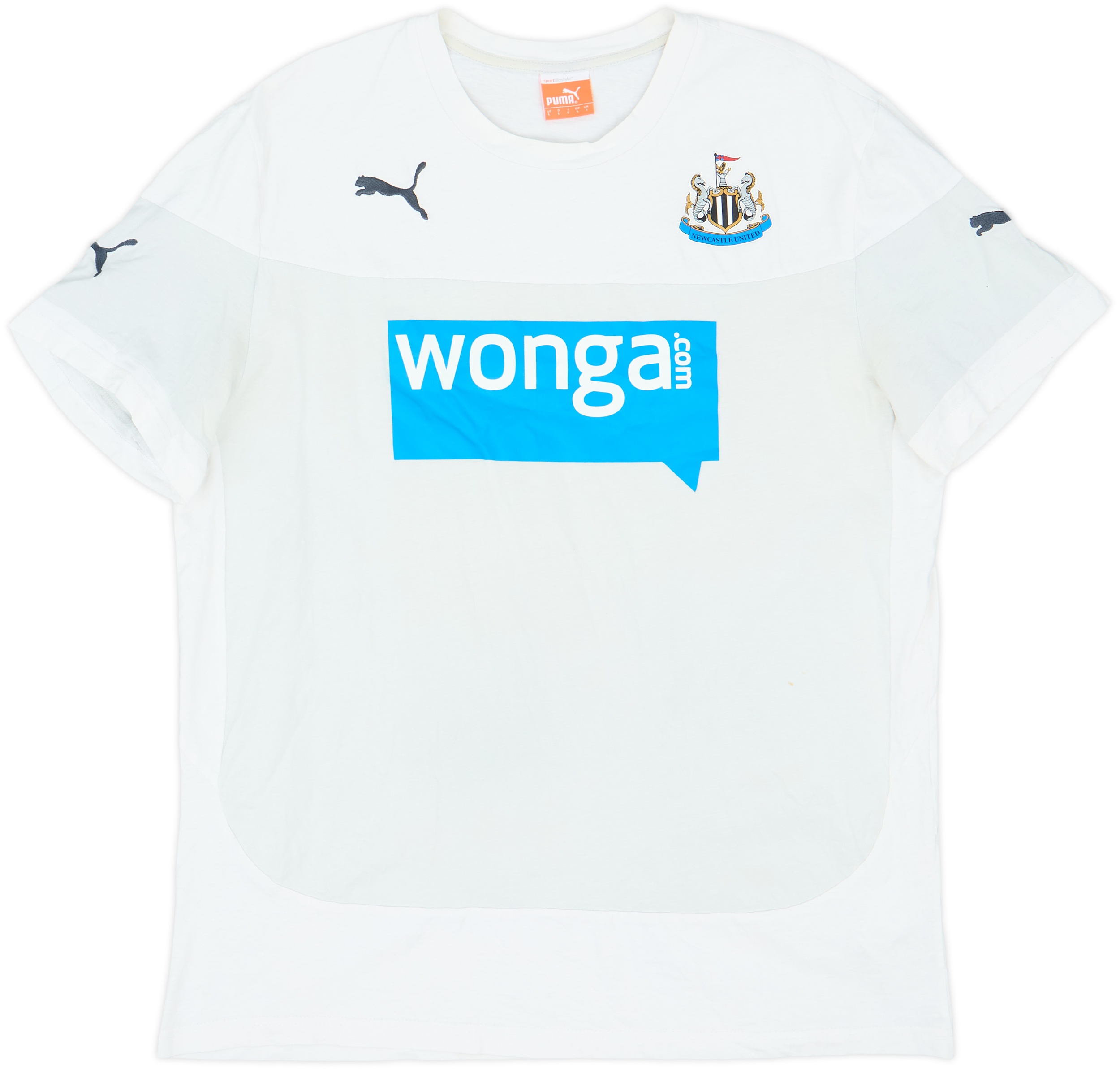 2014-15 Newcastle Puma Cotton Tee - 6/10 - (L)