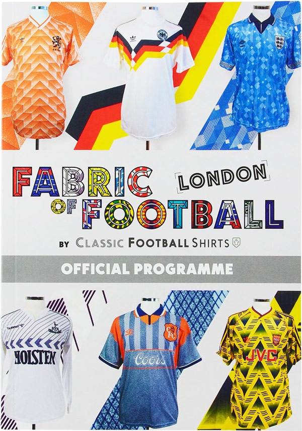 2018 Fabric of Football London Exhibition Official Programme