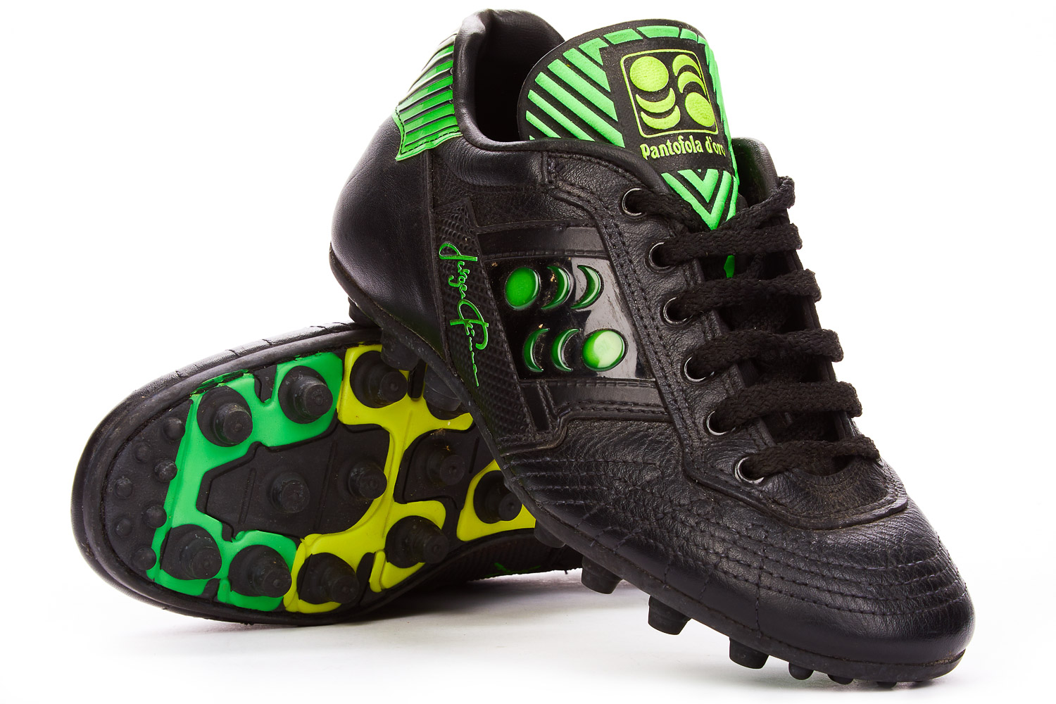 1989 Pantofola d'oro Cannon Avvitato 'Jurgen Klinsmann' Football Boots ...