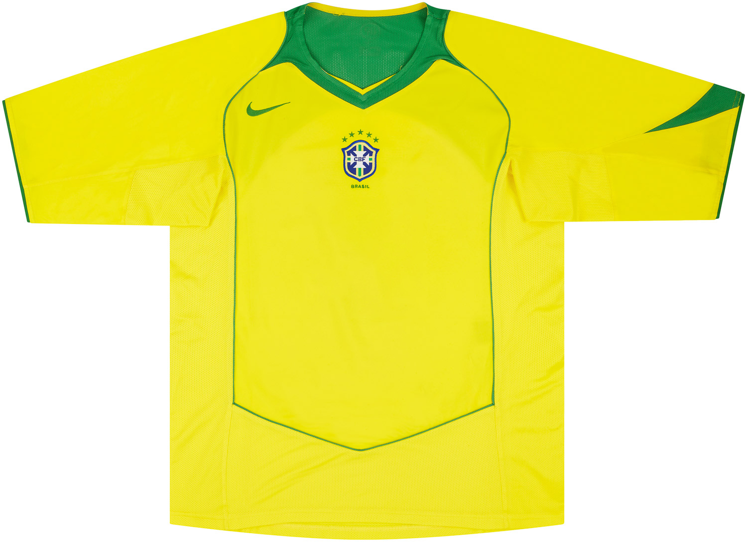 2004-06 Brazil Home Shirt (Very Good - 6/10)