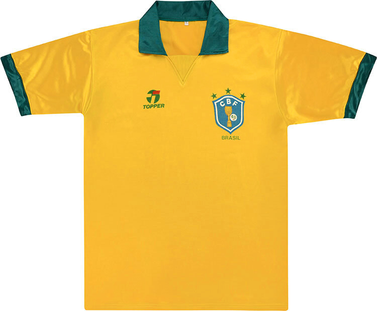 Retro Brazil Jersey - Cool retro shirts from your country!