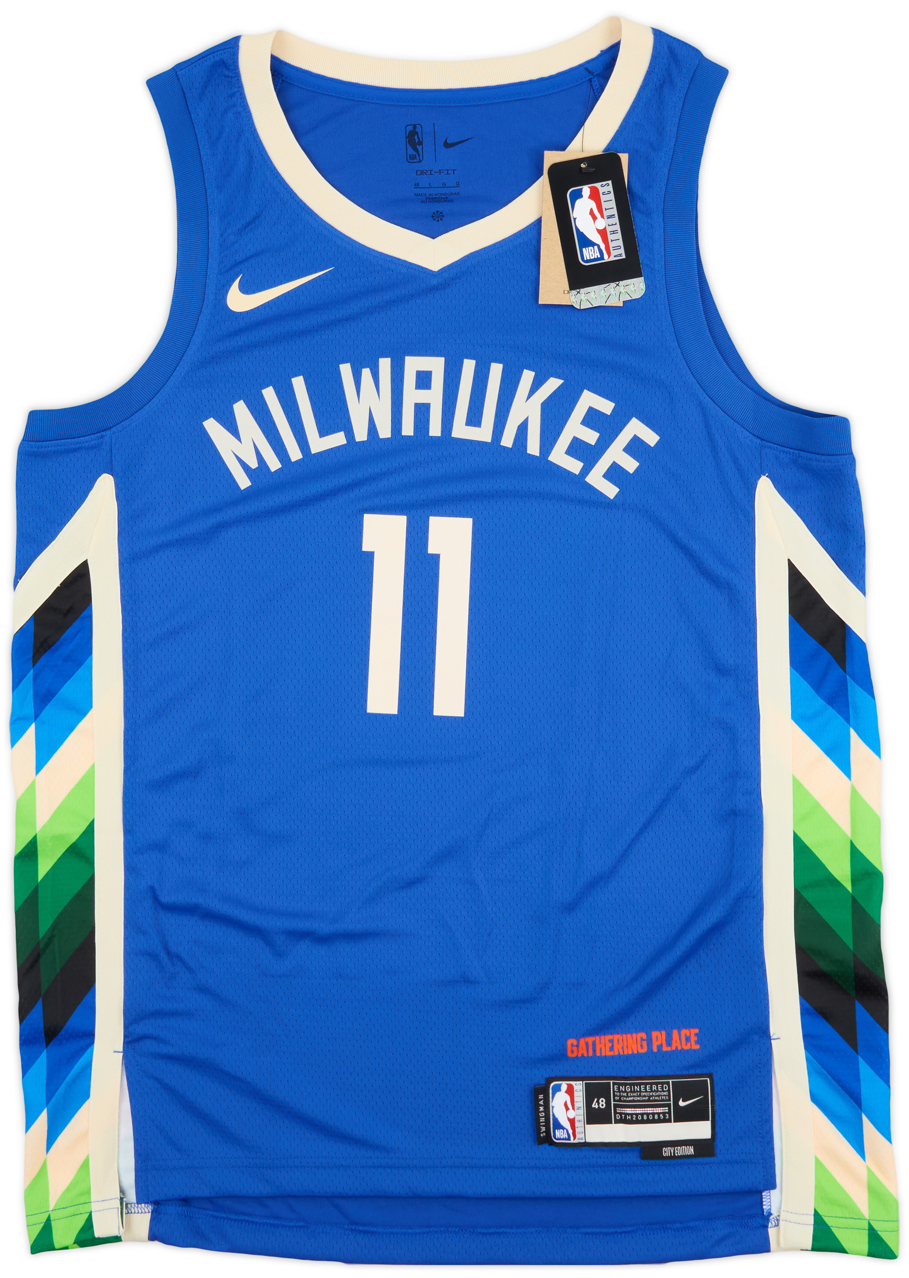 2022-23 Milwaukee Bucks Lopez #11 Nike Swingman Alternate Jersey (L)