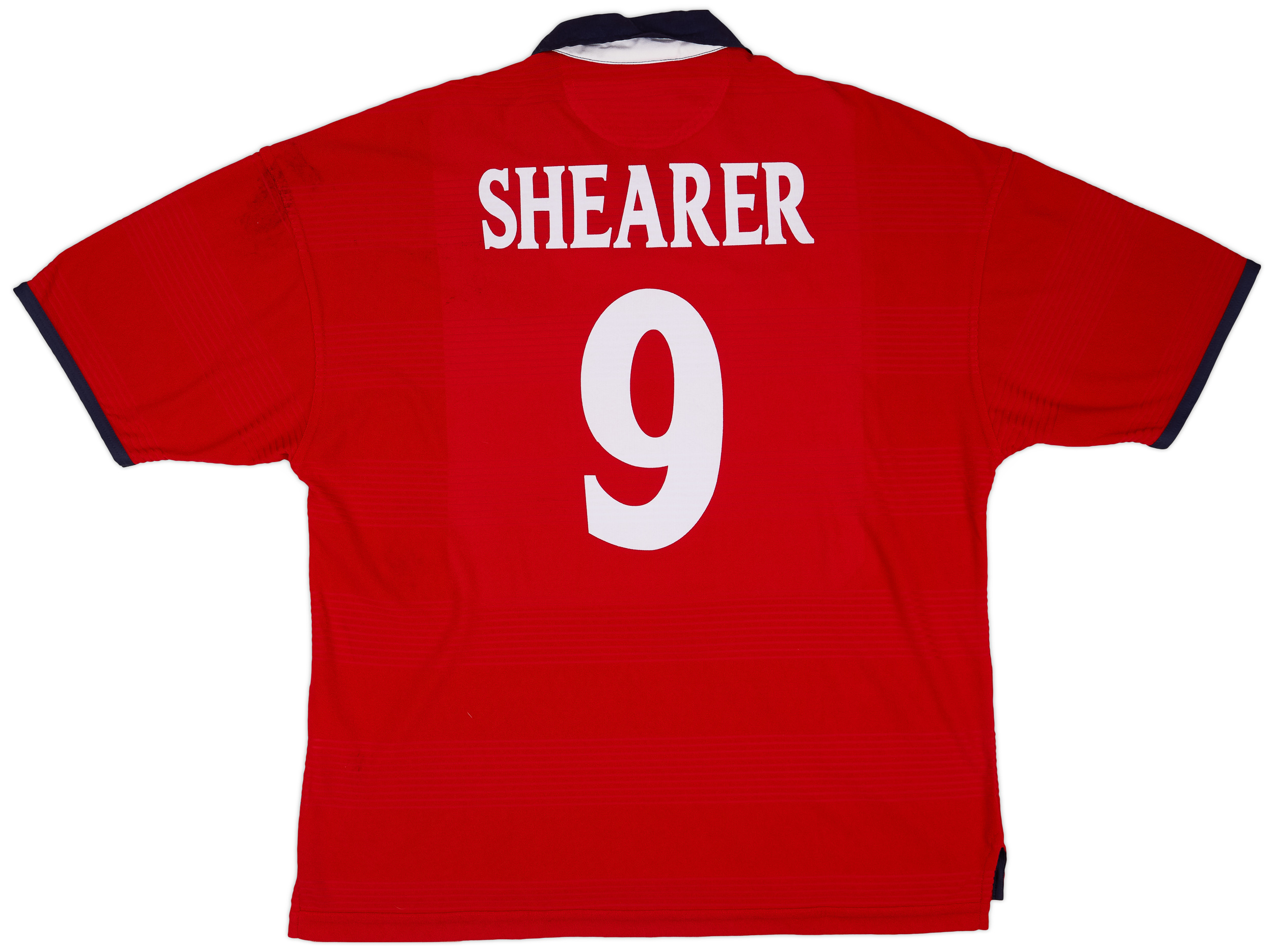 1999-01 England Away Shirt Shearer #9 - 9/10 - (XXL)