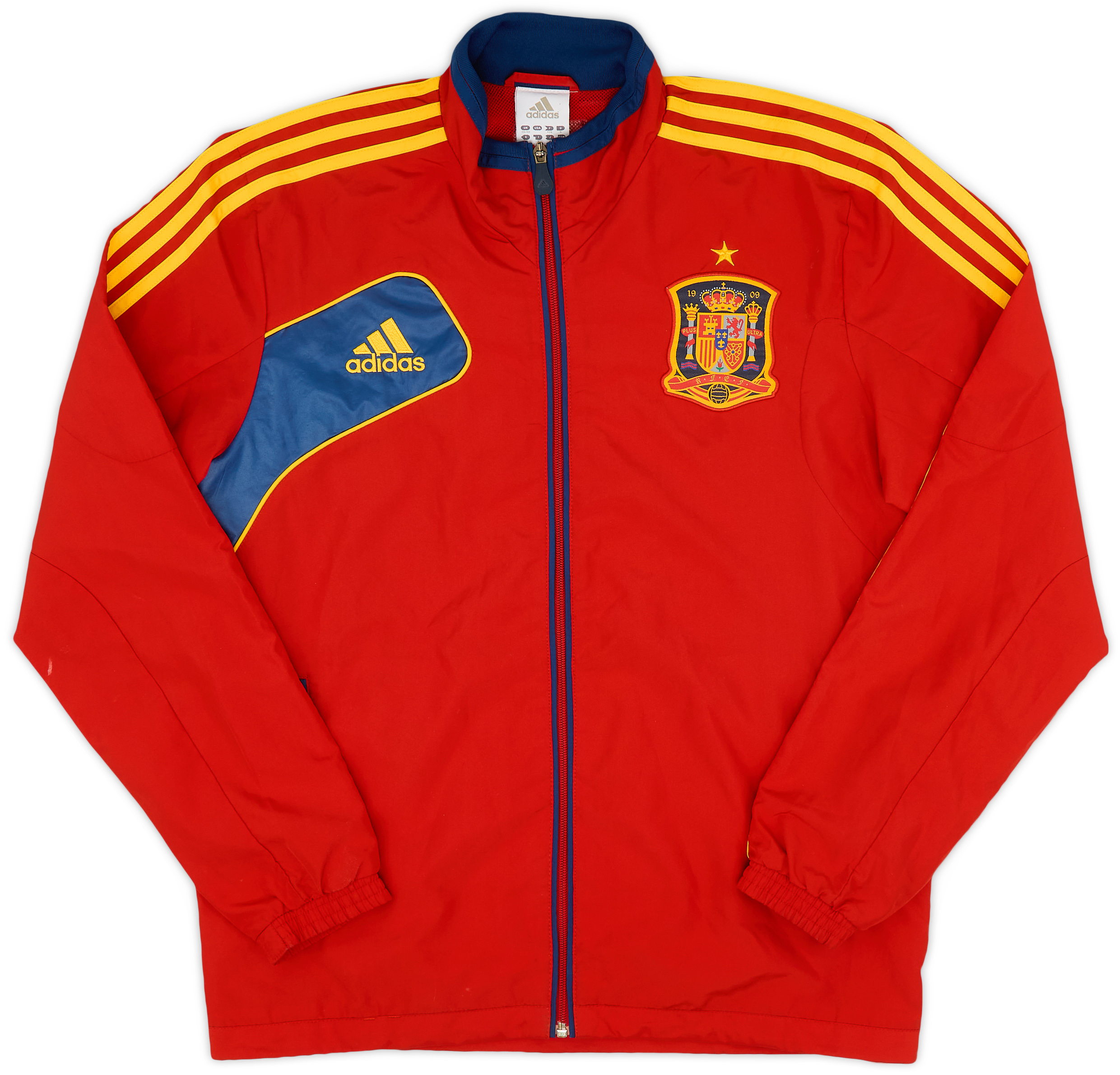 2011-12 Spain adidas Track Jacket - 8/10 - (M)