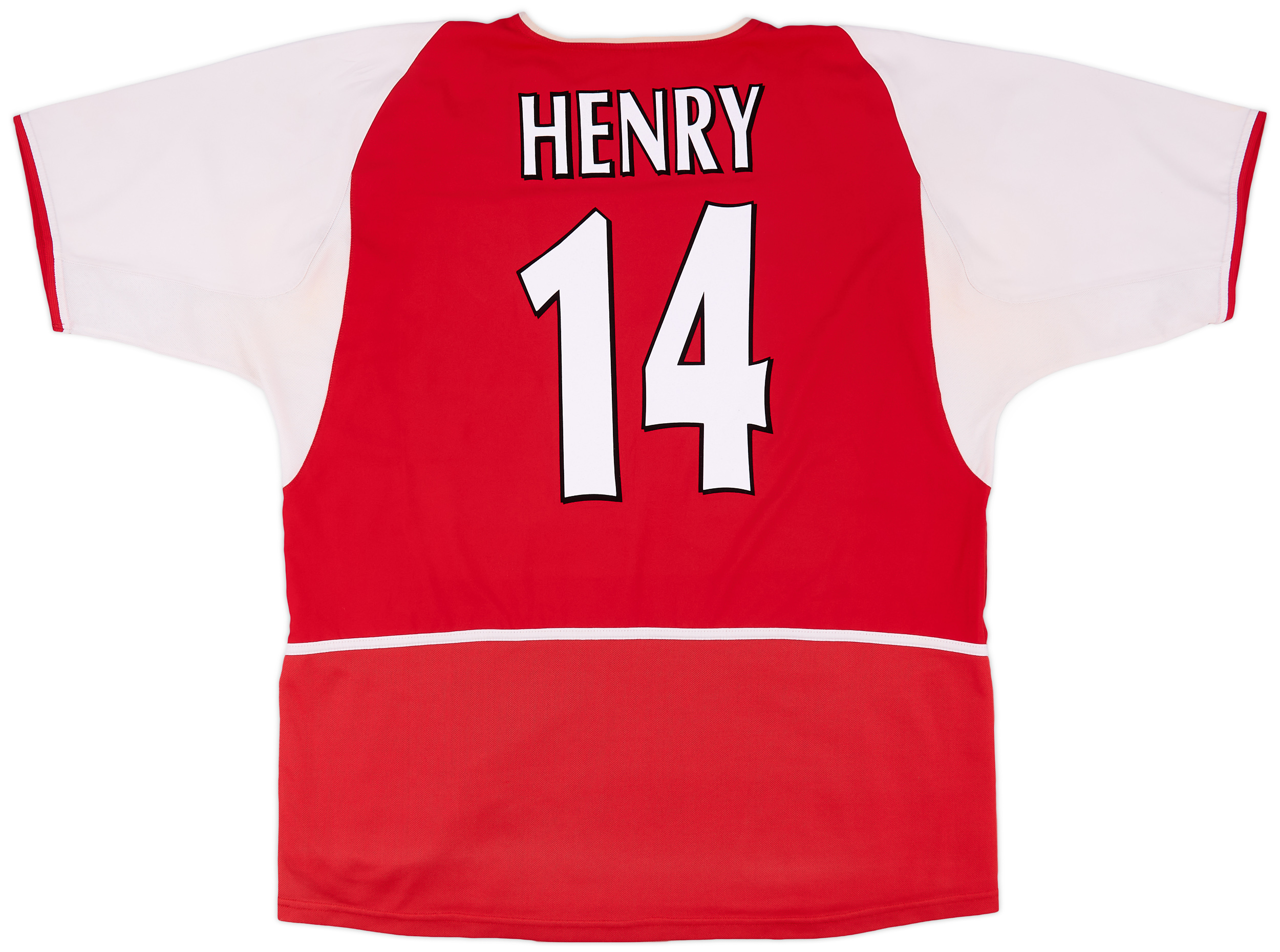 2002-04 Arsenal Home Shirt Henry #14 - 7/10 - (XL)