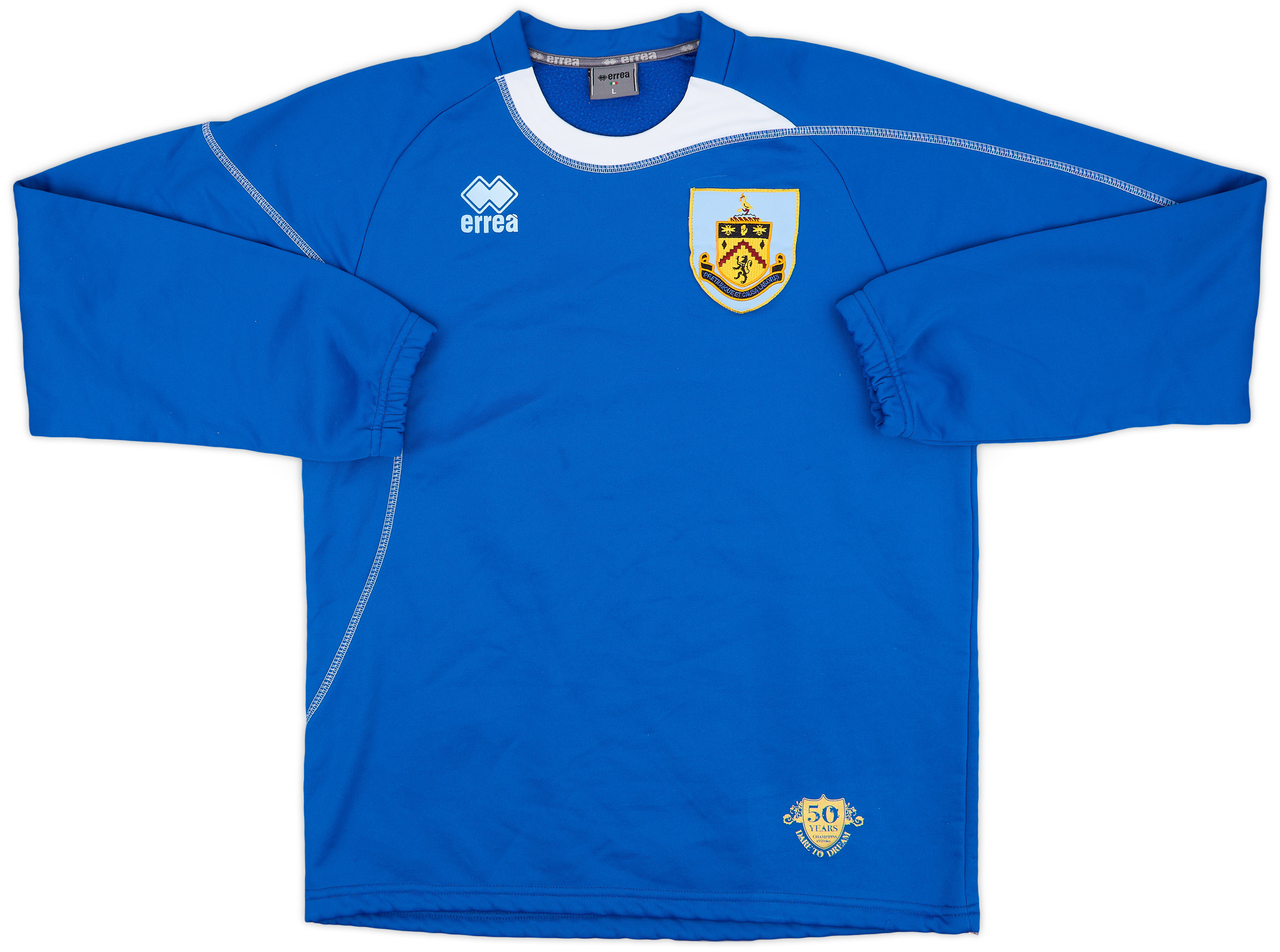 2009-10 Burnley Errea Sweat Top - 7/10 - (L)