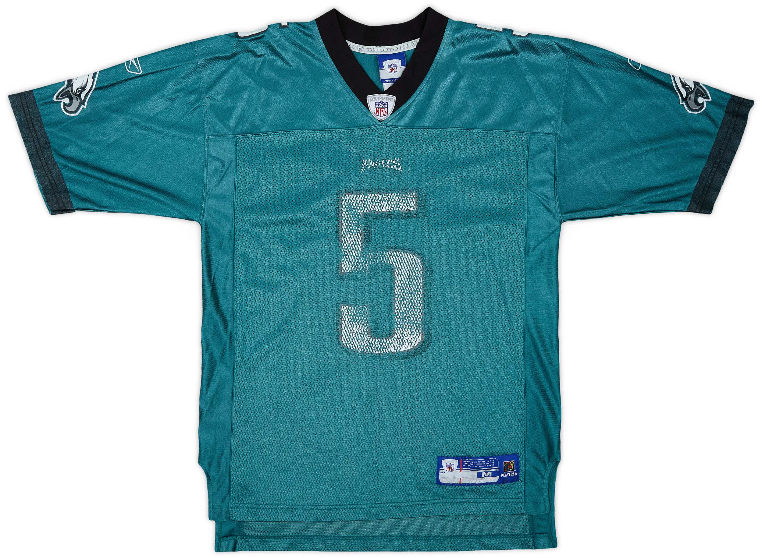2005-06 Philadelphia Eagles McNabb #5 Reebok On Field Home Jersey - 3/ ...