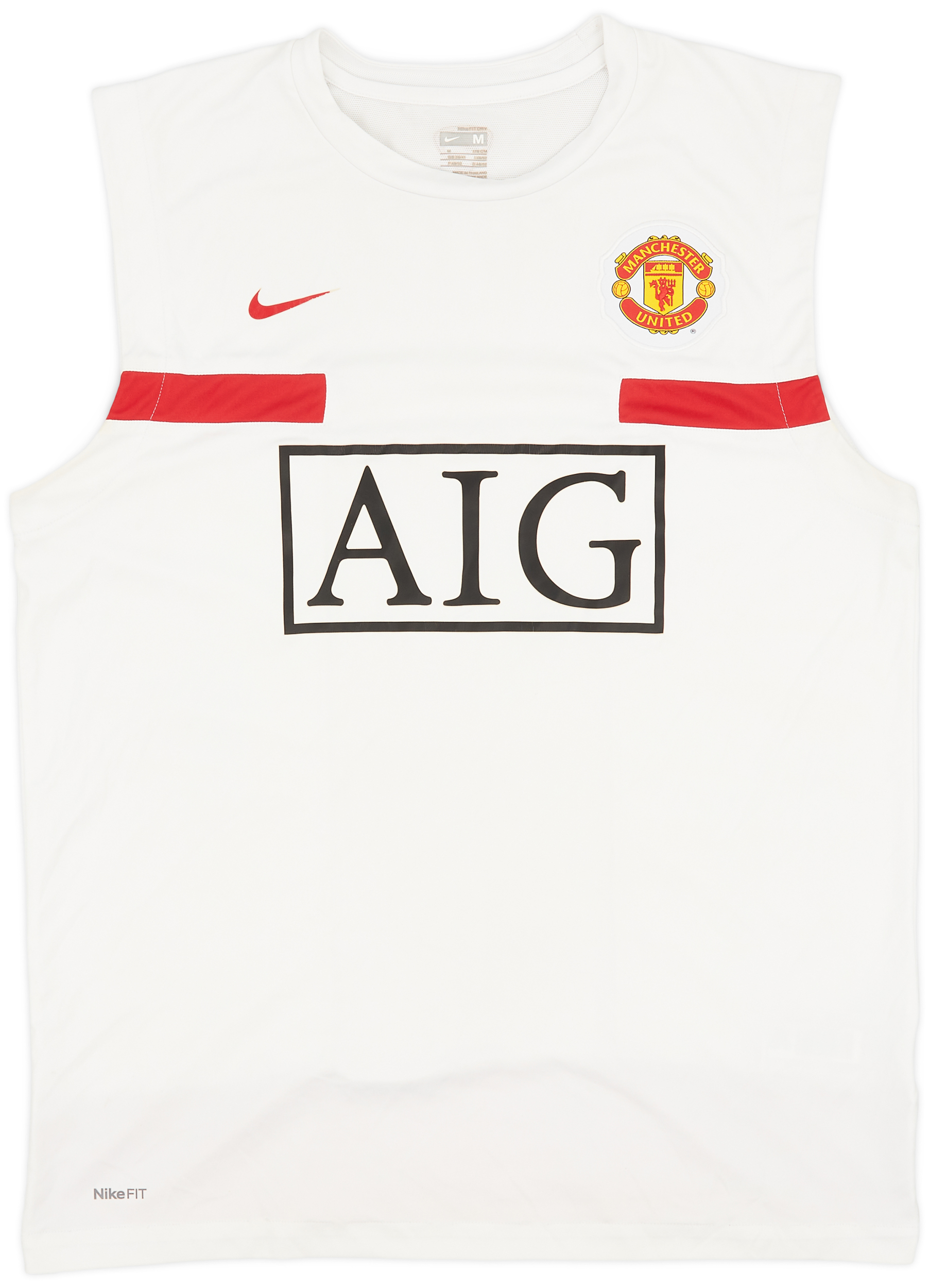 2009-10 Manchester United Nike Training Vest - 8/10 - (M)