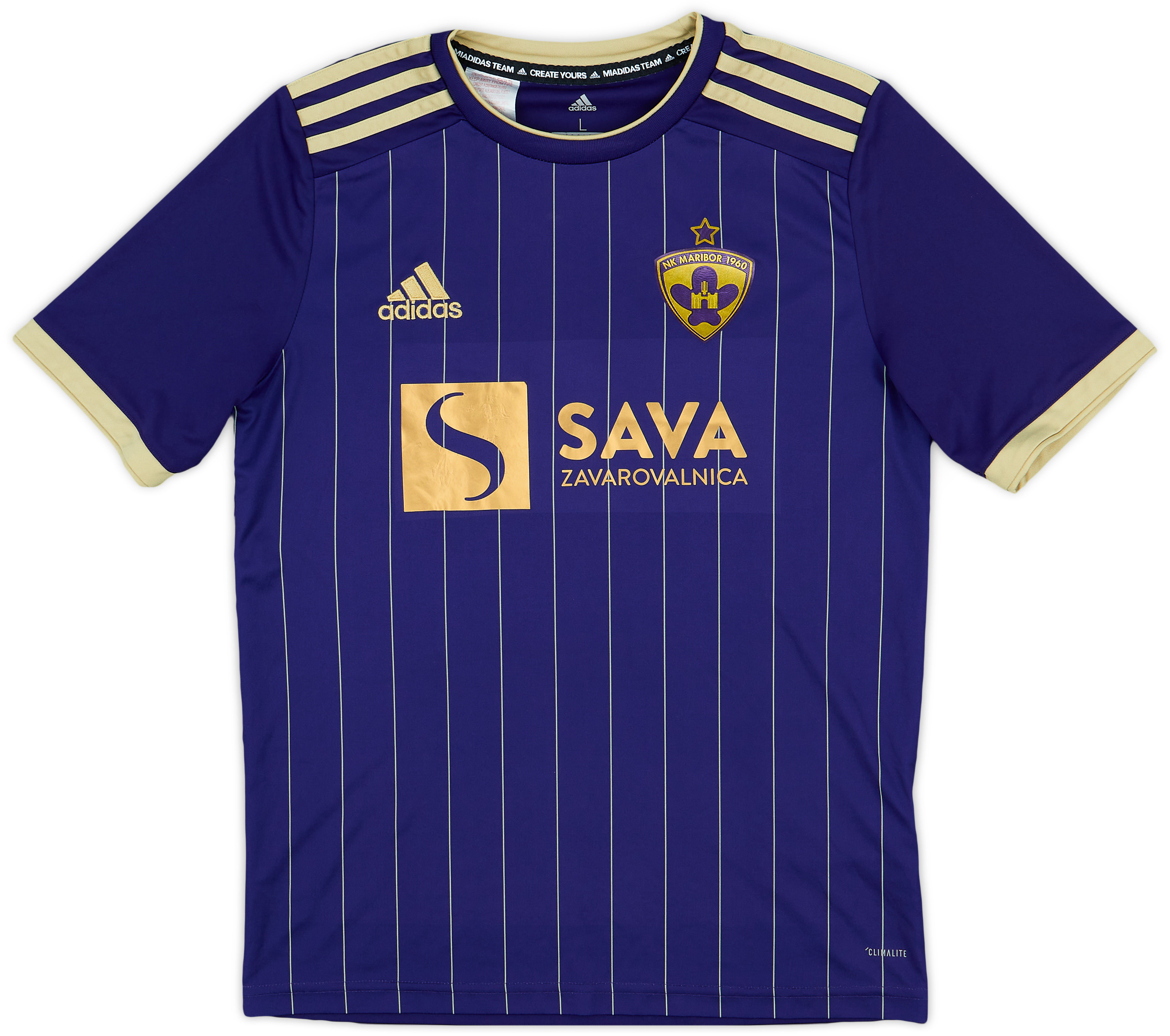 2019-20 NK Maribor Home Shirt Matica #15 - 9/10 - (L.Boys)