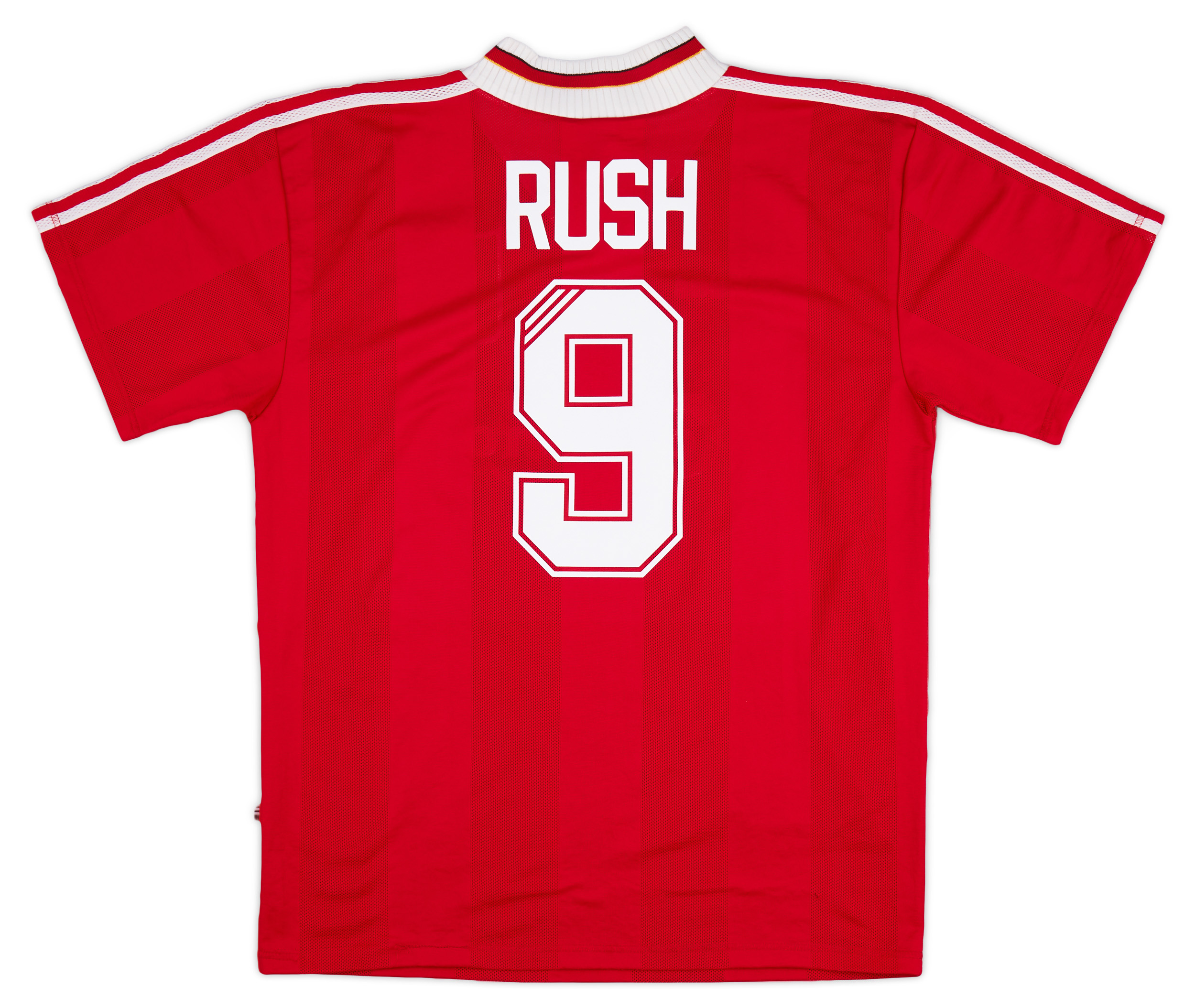 1995-96 Liverpool Home Shirt Rush #9 - Very Good 7/10 - (XL)