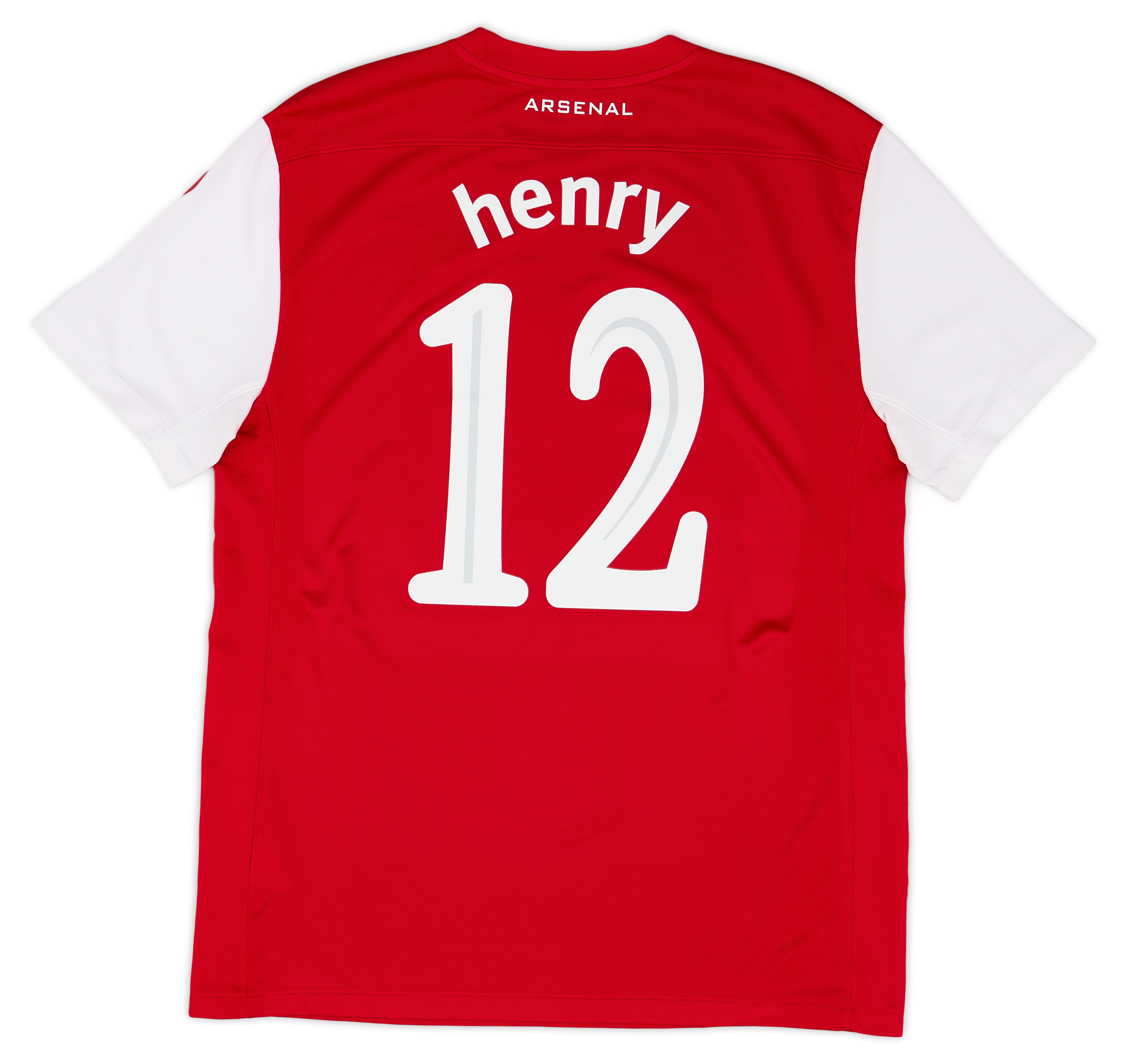 2011-12 Arsenal Home Shirt Henry #12 - Mint 10/10 - (L)