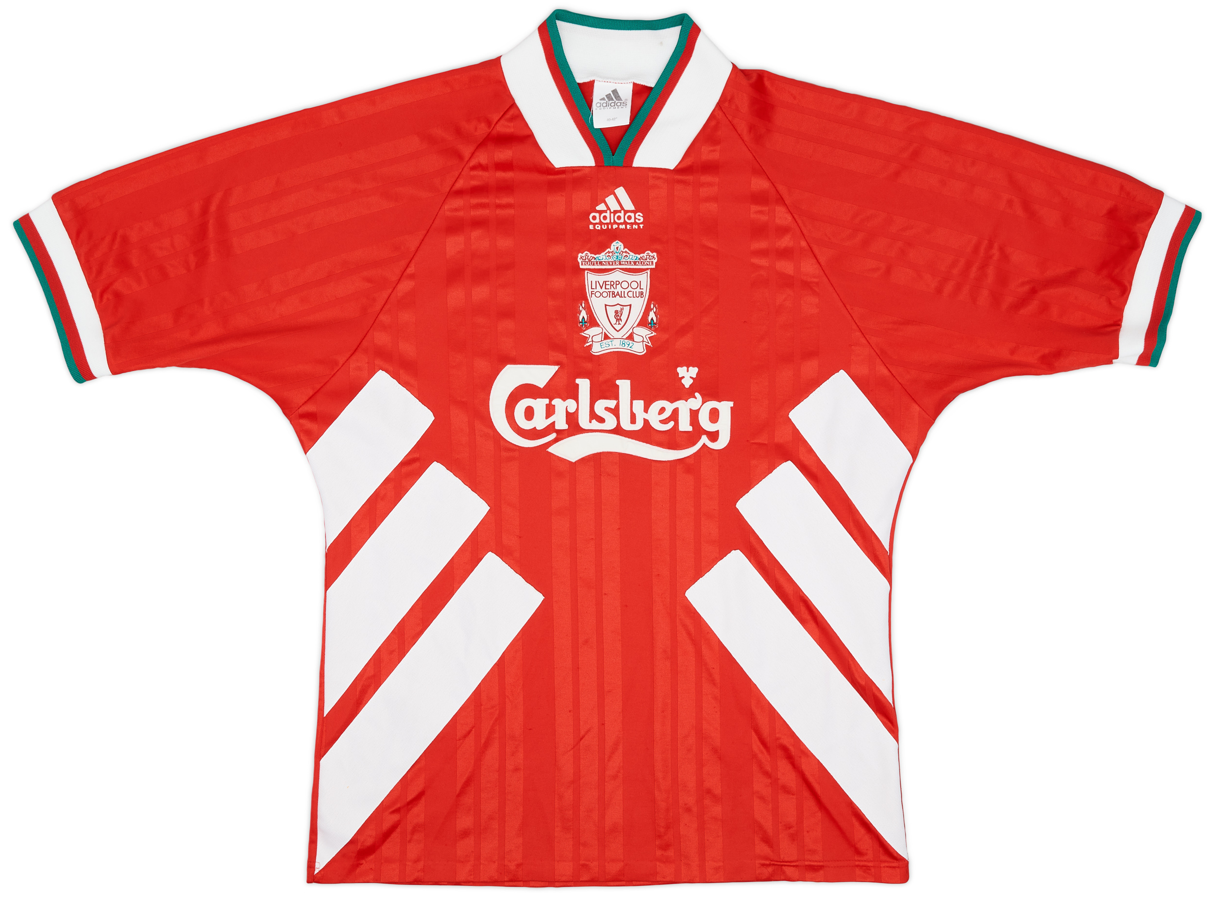 1993-95 Liverpool Home Shirt - 6/10 - (M/L)