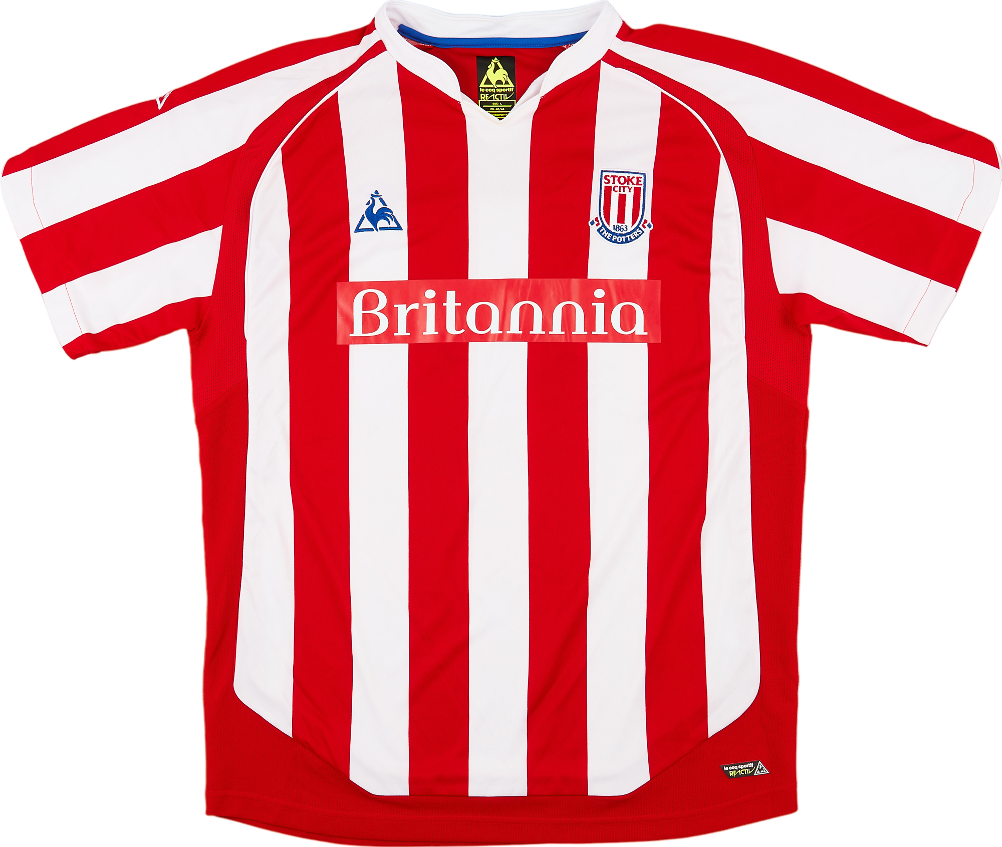 2009-10 Stoke City Home Shirt - Excellent 9/10 - (L)