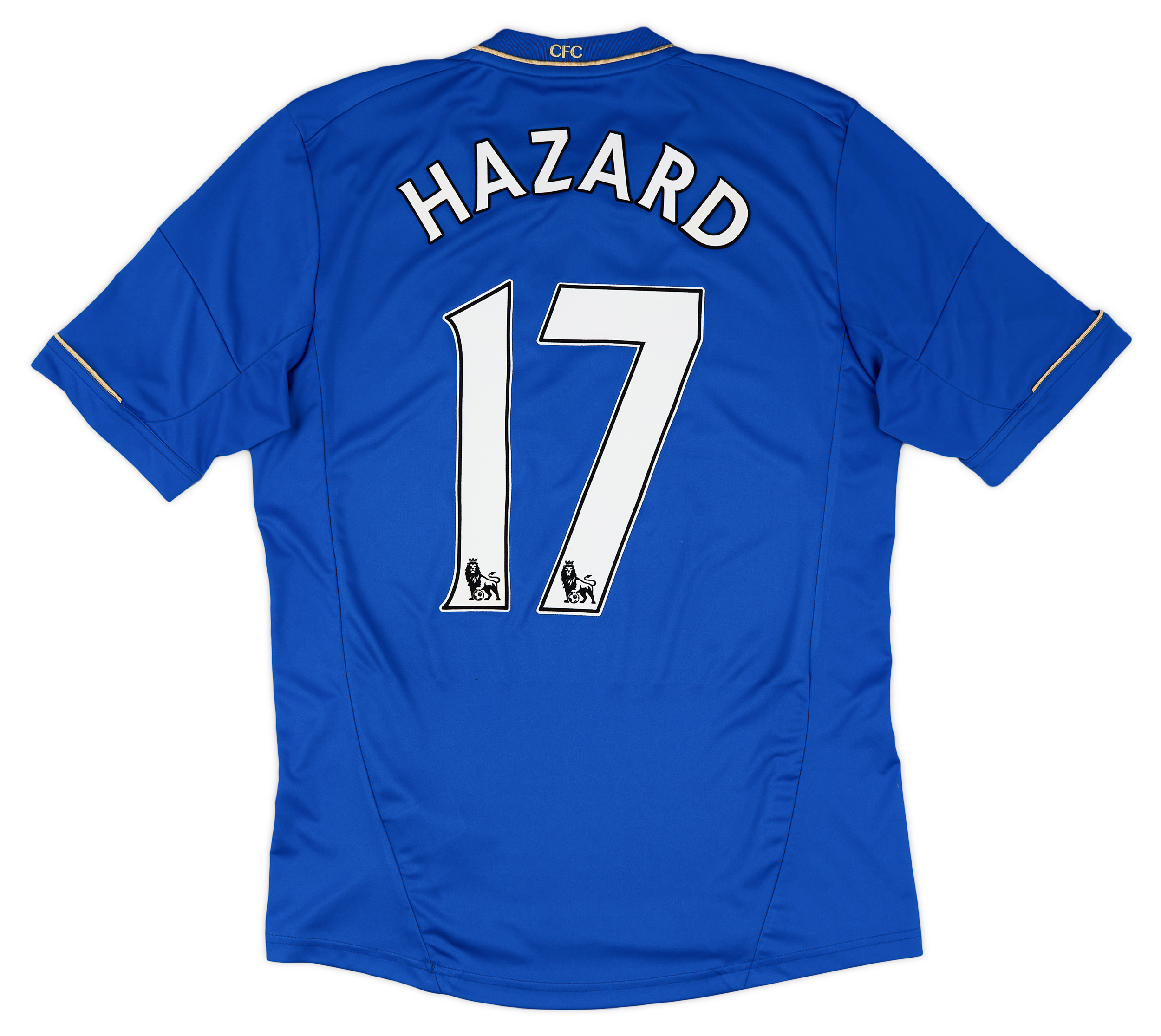 2012-13 Chelsea Home Shirt Hazard #17 - Very Good 7/10 - (M)