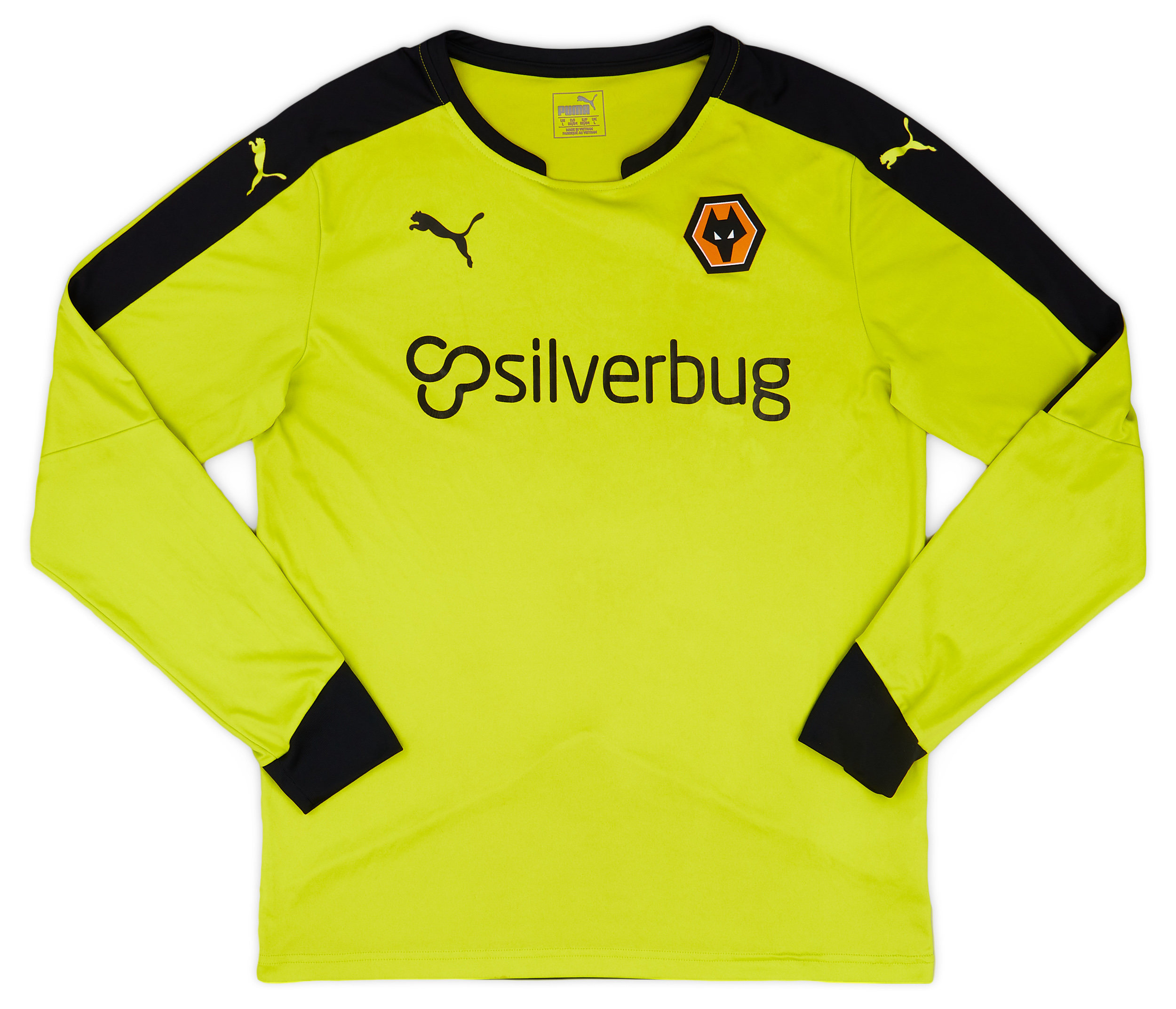 2015-16 Wolves GK Shirt - Very Good 7/10 - (L)