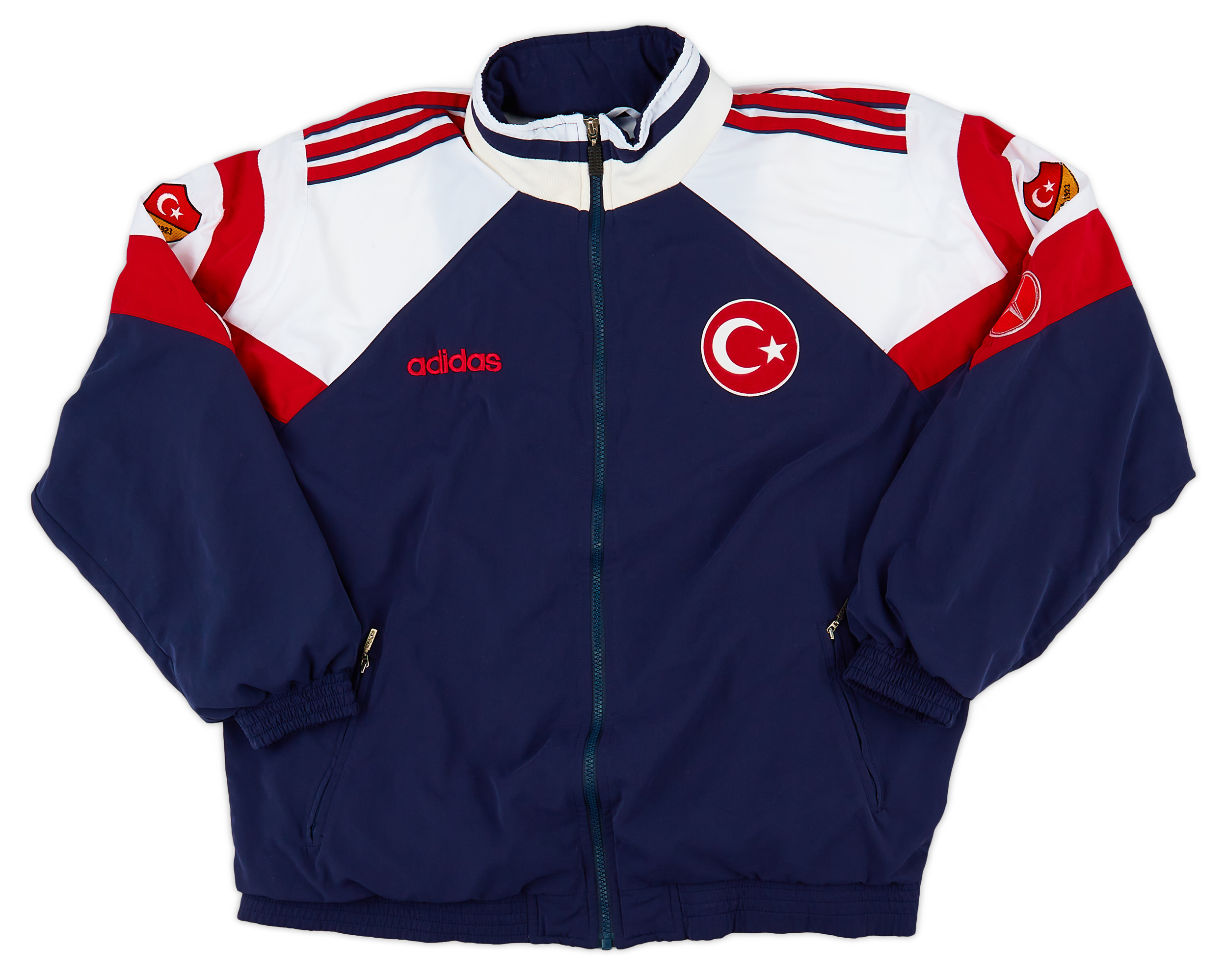 1996-97 Turkey adidas Track Jacket - 9/10 - (S)