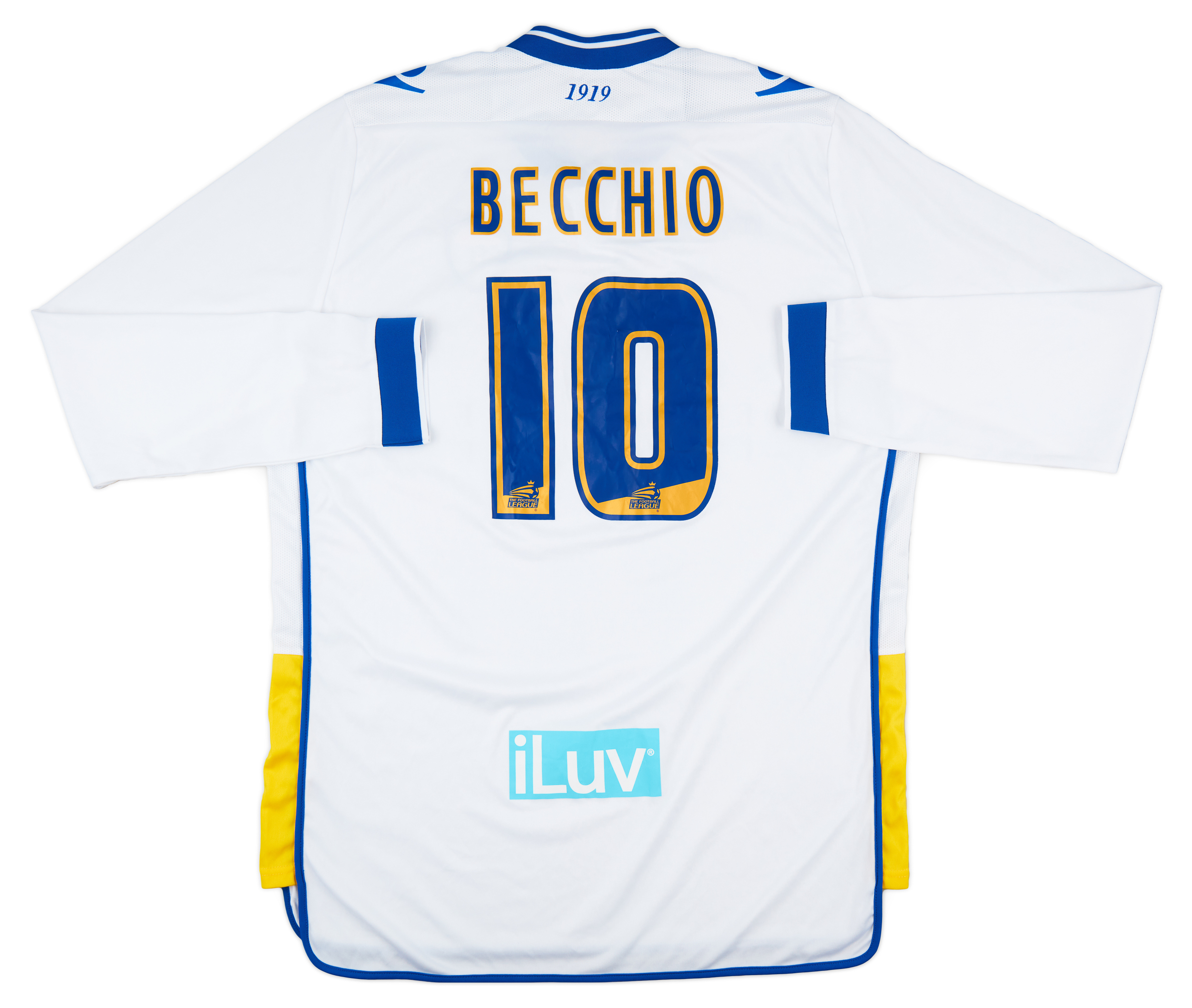 2012-13 Leeds United Home L/S Shirt Becchio #10 - Excellent 8/10 - (4XL)
