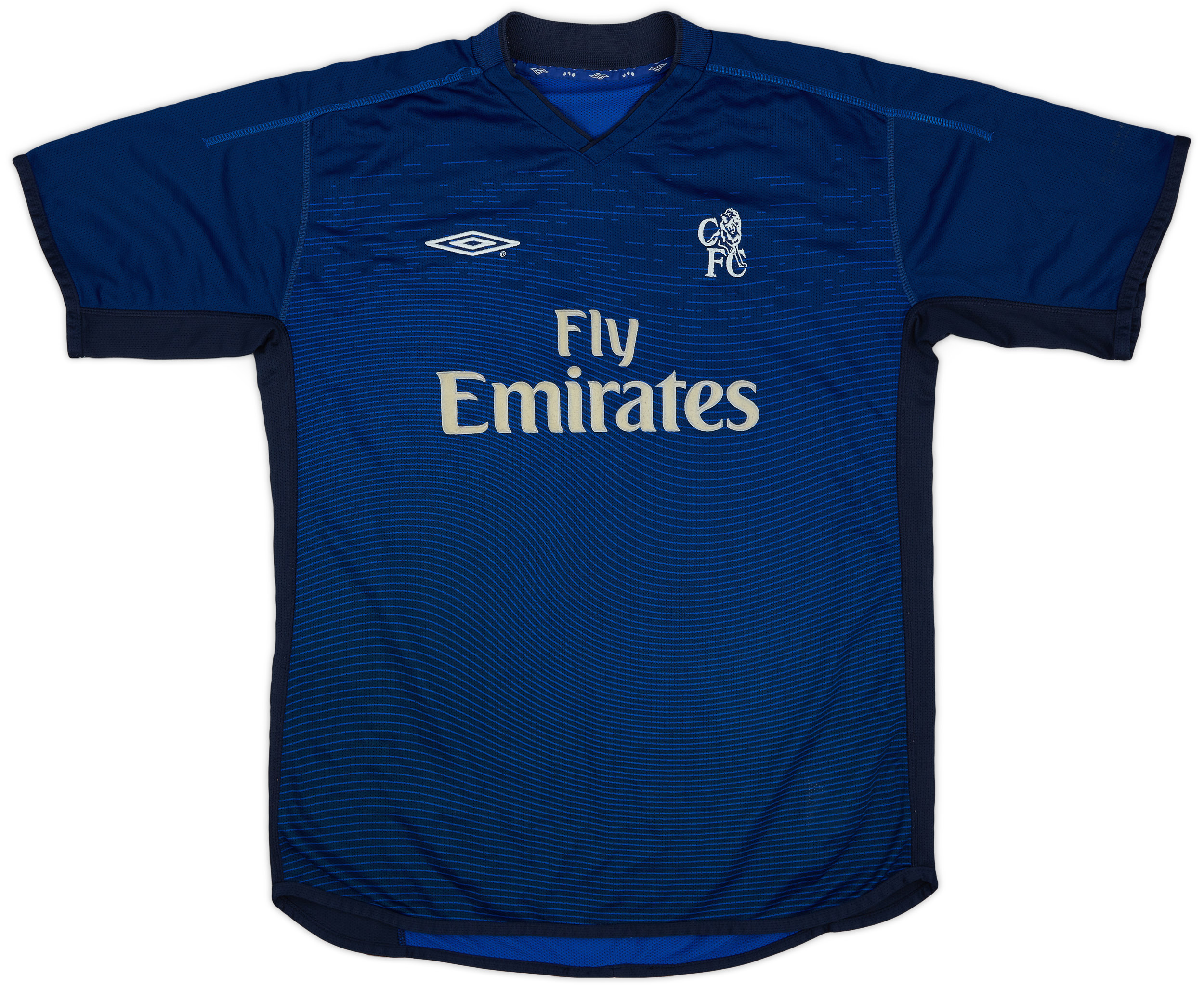 2002-03 Chelsea Umbro Training Shirt - Excellent 8/10 - (L)
