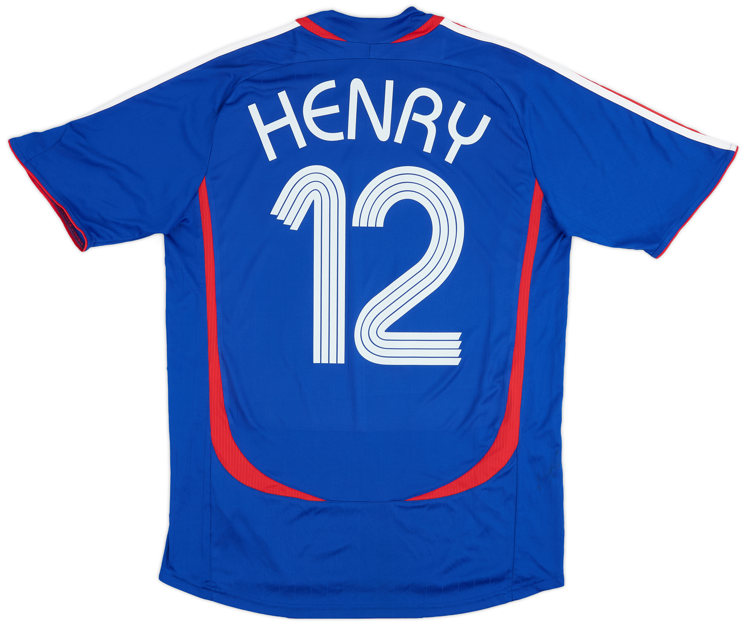2006-07 France Home Shirt Henry #12 - 9/10 - (M)