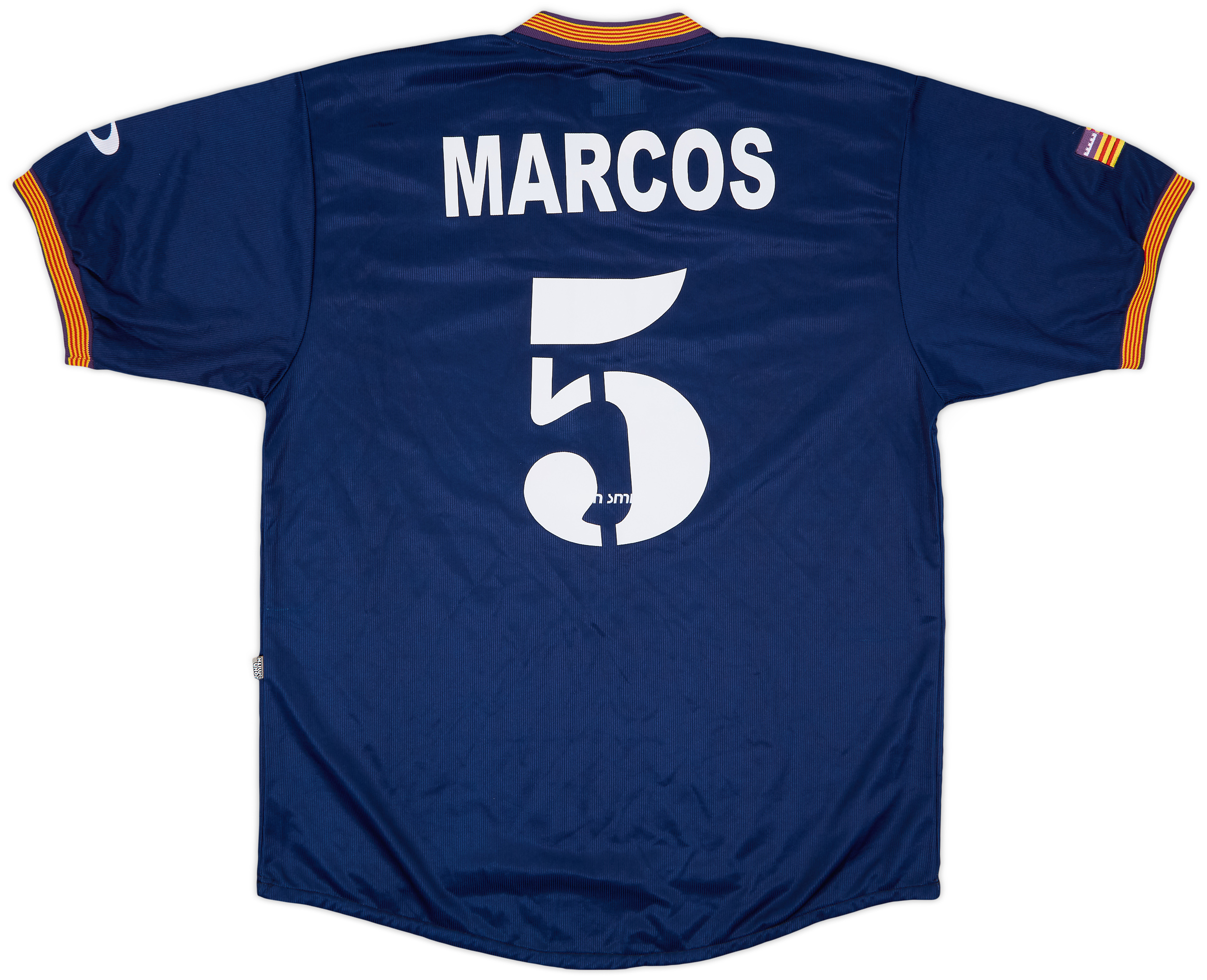2002-04 Balearic Islands Home Shirt Marcos #5 - 9/10 - (XL)