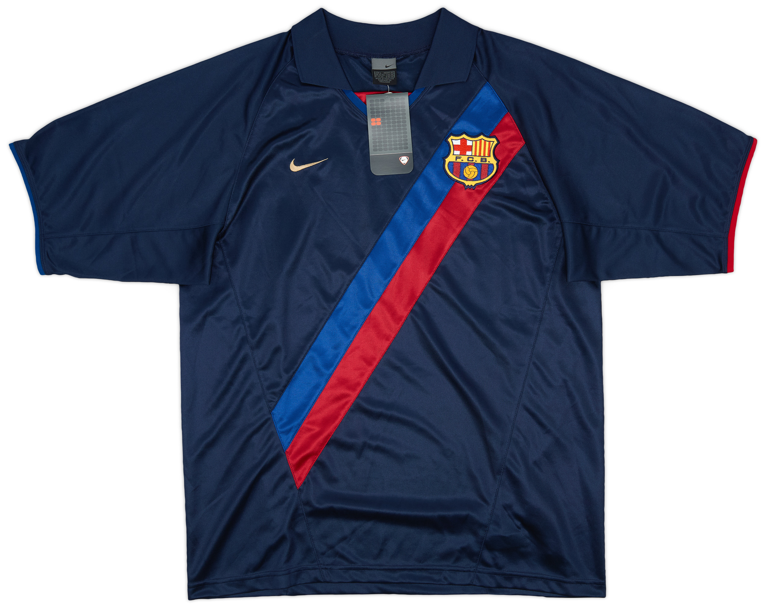 2002-03 Barcelona Basic Away Shirt (L)