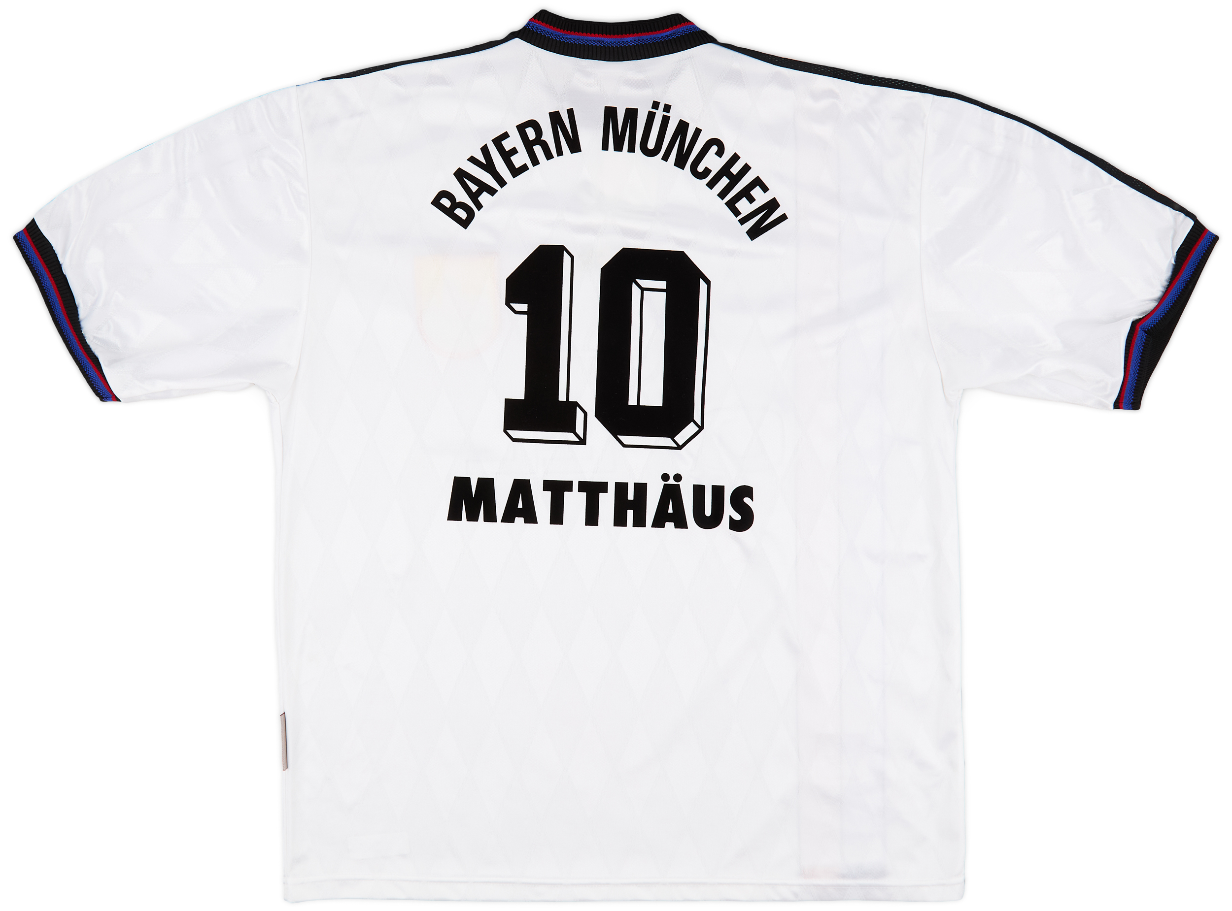 1996-98 Bayern Munich Away Shirt Matthaus #10 - 9/10 - (XL)