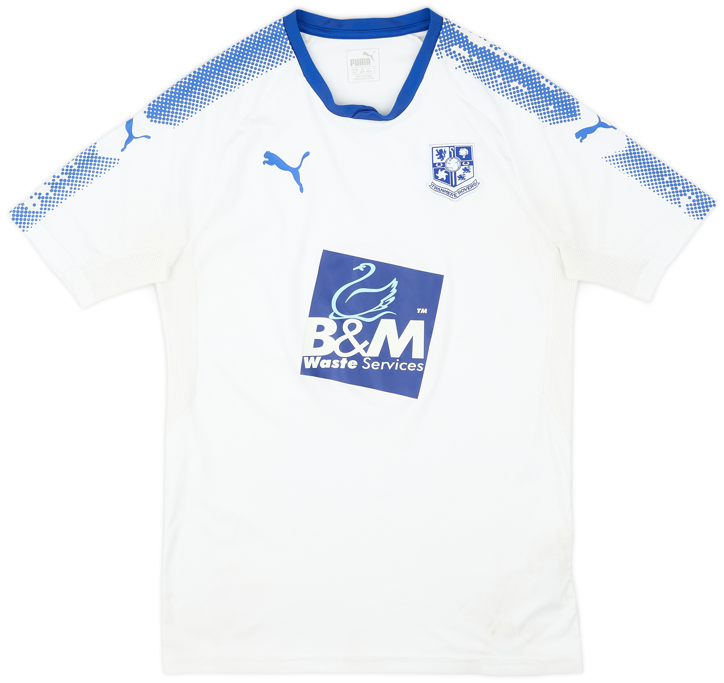 2017-18 Tranmere Rovers Home Shirt - 6/10 - (M)