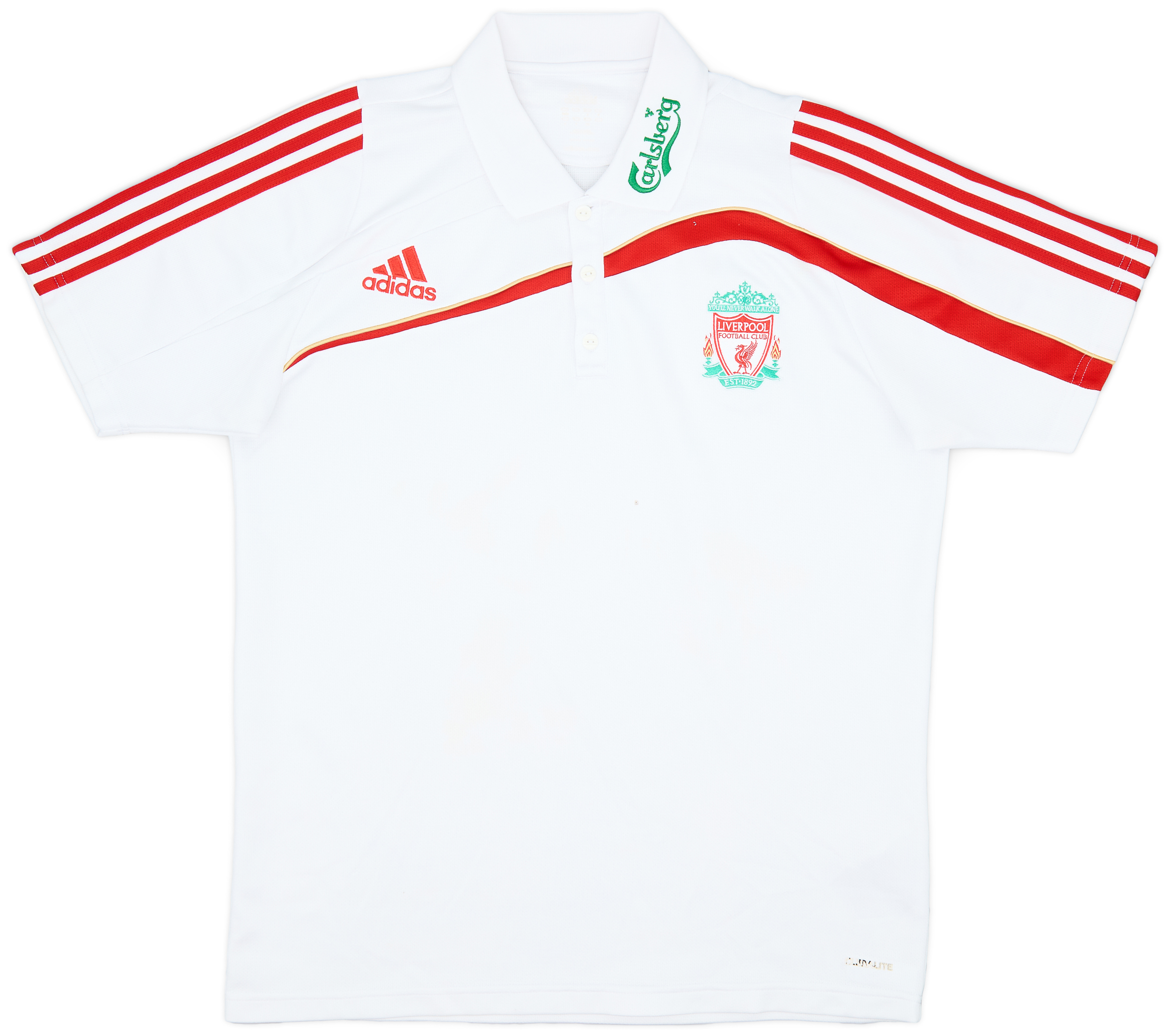 2009-10 Liverpool adidas Polo Shirt - 5/10 - (L)