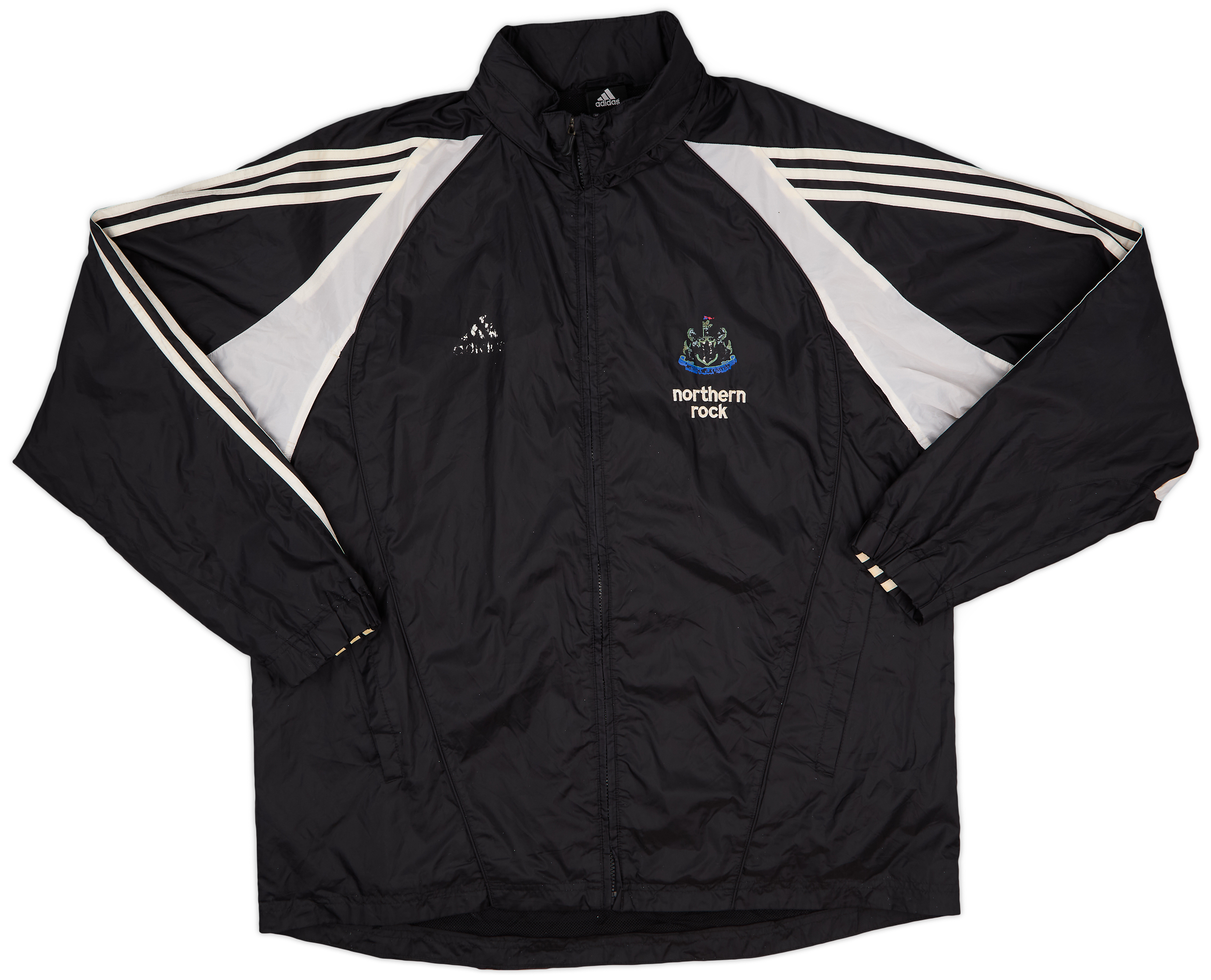 2005-06 Newcastle United adidas Hooded Rain Jacket - 3/10 - (L/XL)