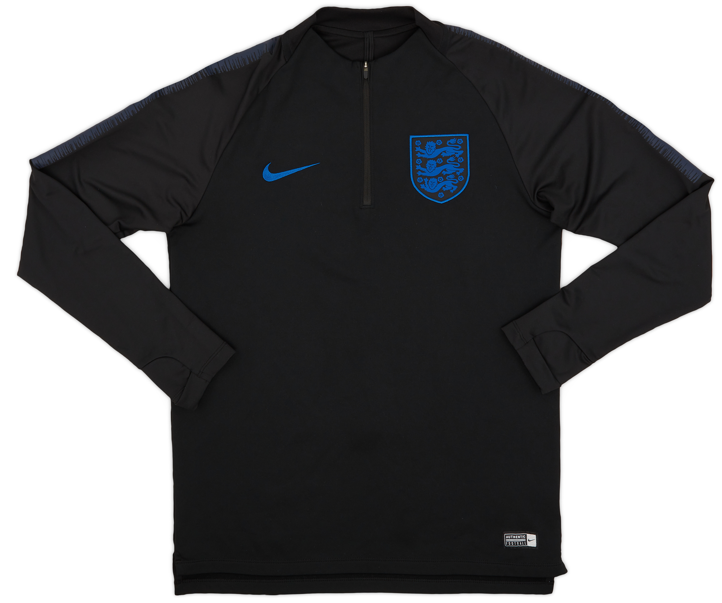 2018-19 England Nike 1/4 Zip Training Top - 9/10 - (M)