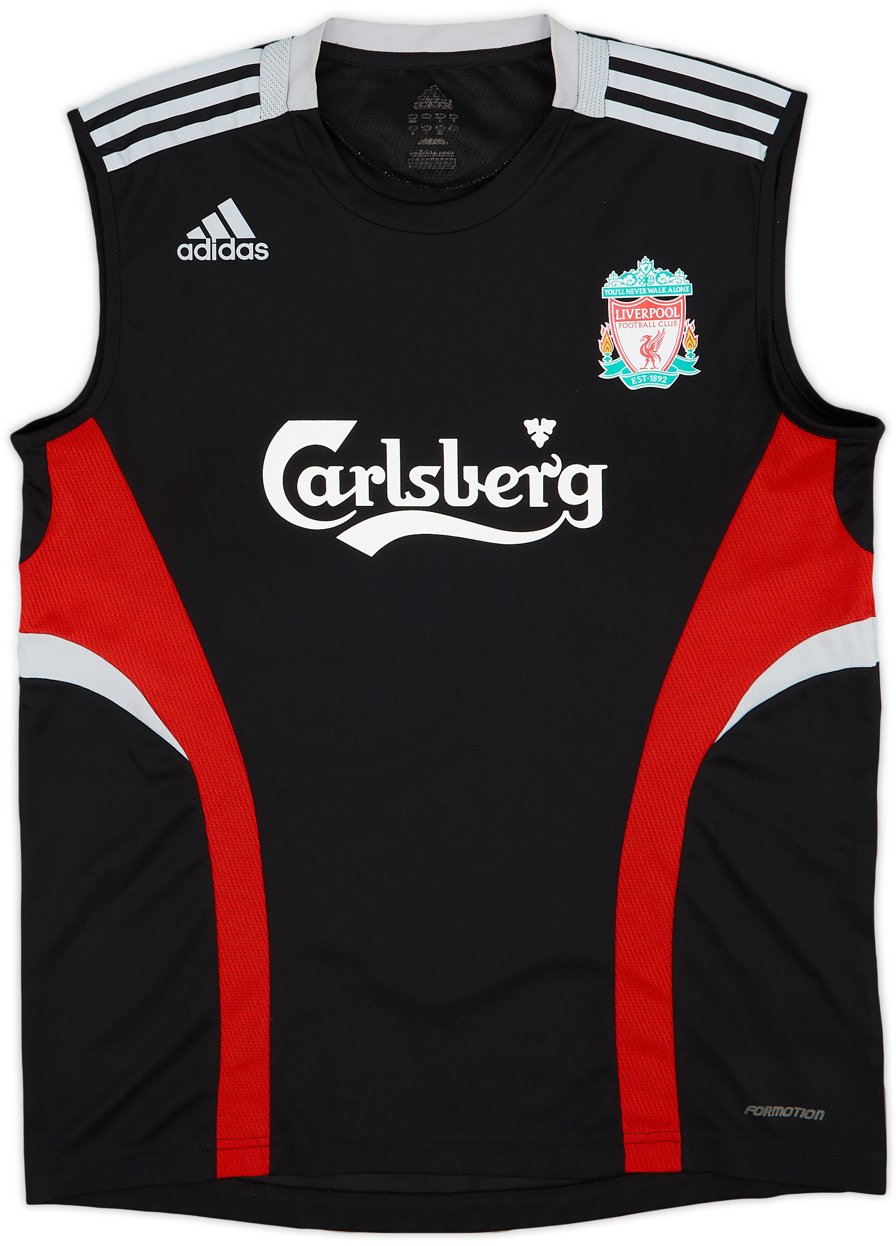 2008-09 Liverpool adidas Training Vest - 8/10 - (L)