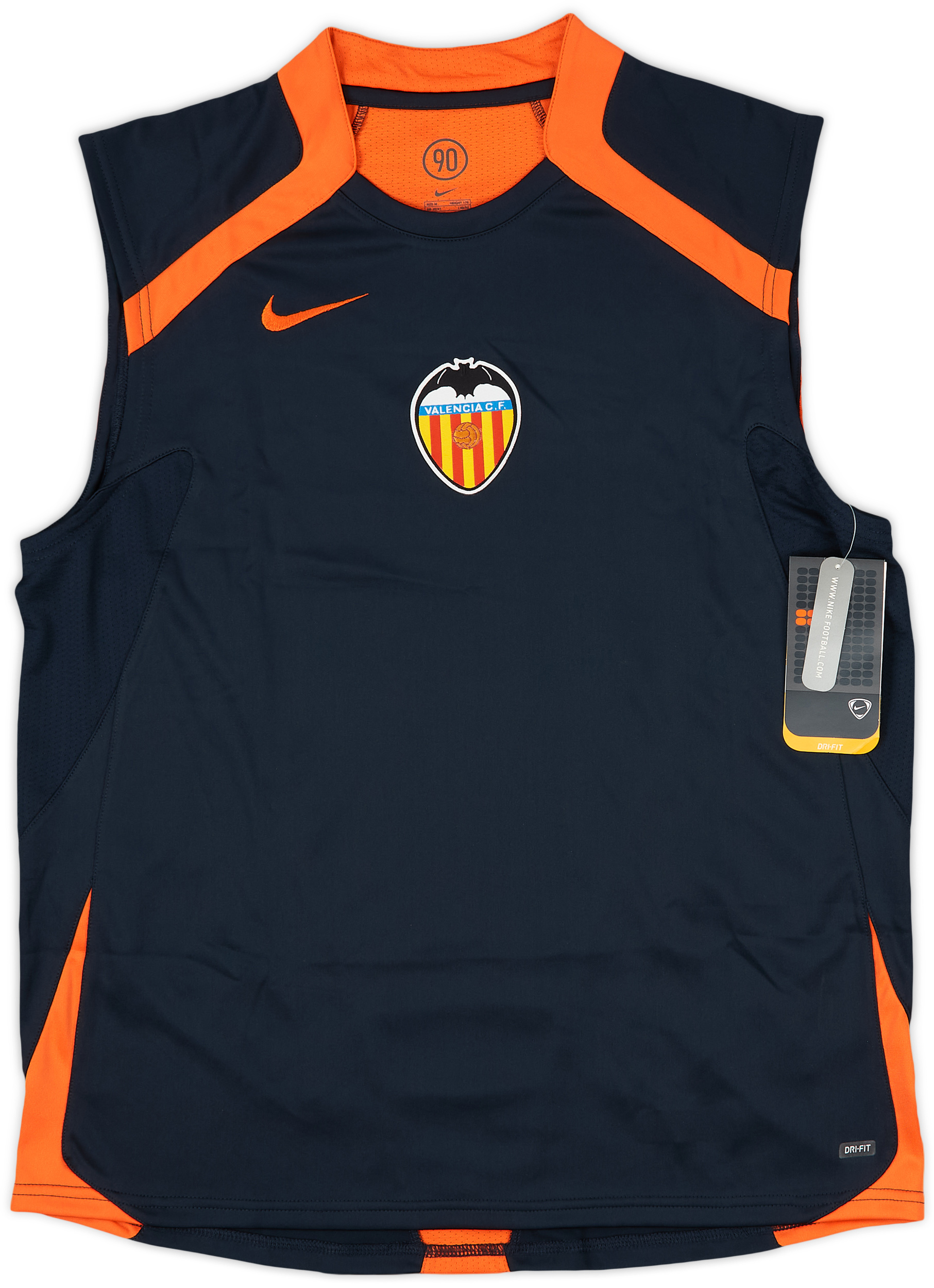 2005-06 Valencia Nike Training Vest (M)
