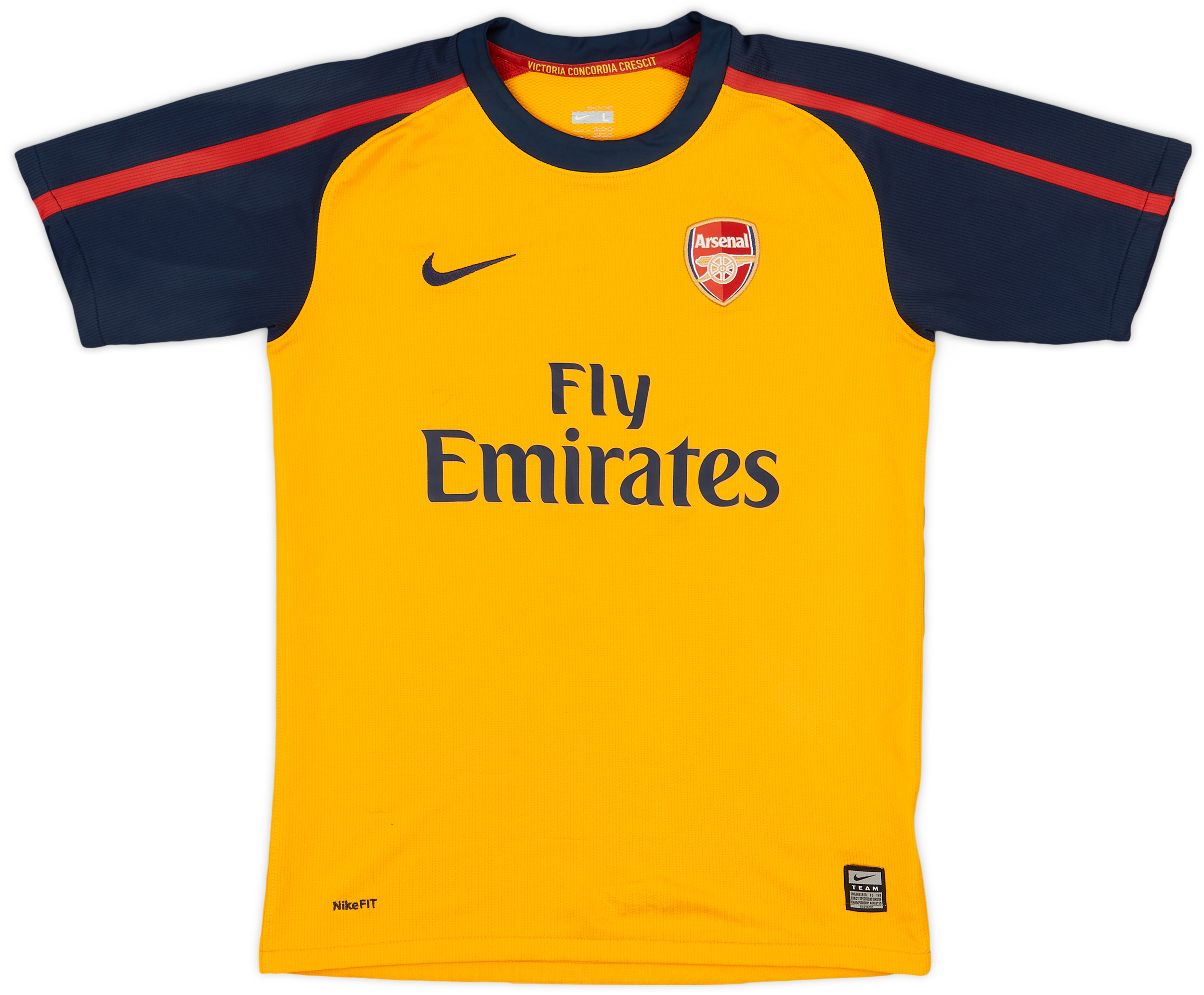 2008-09 Arsenal Away Shirt - 9/10 - (L.Boys)